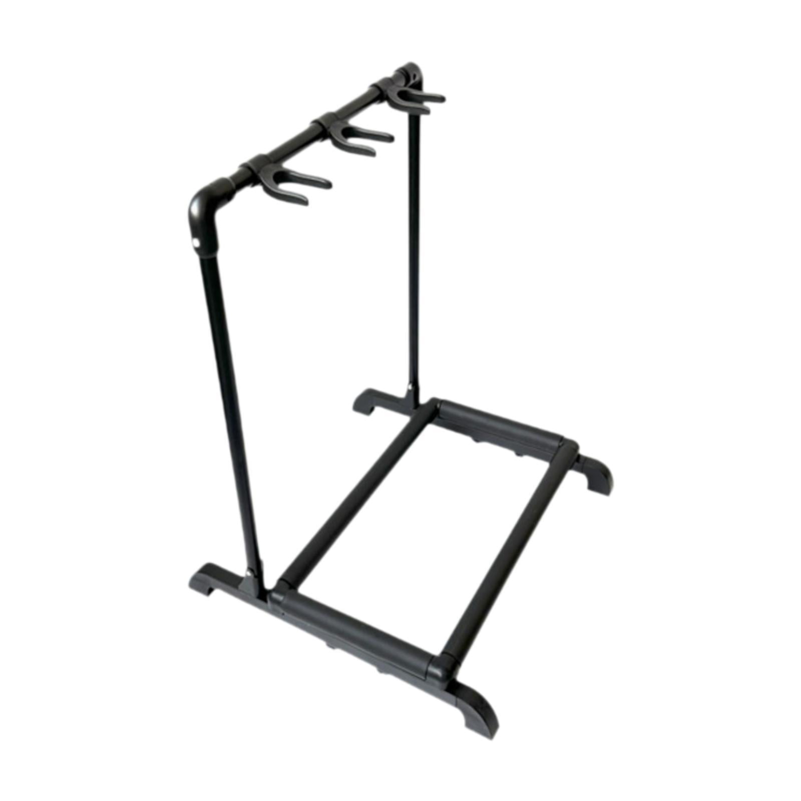 hengtong Electric Guitar Stand 3 Row Foldable Guitar Rack for Electric ...