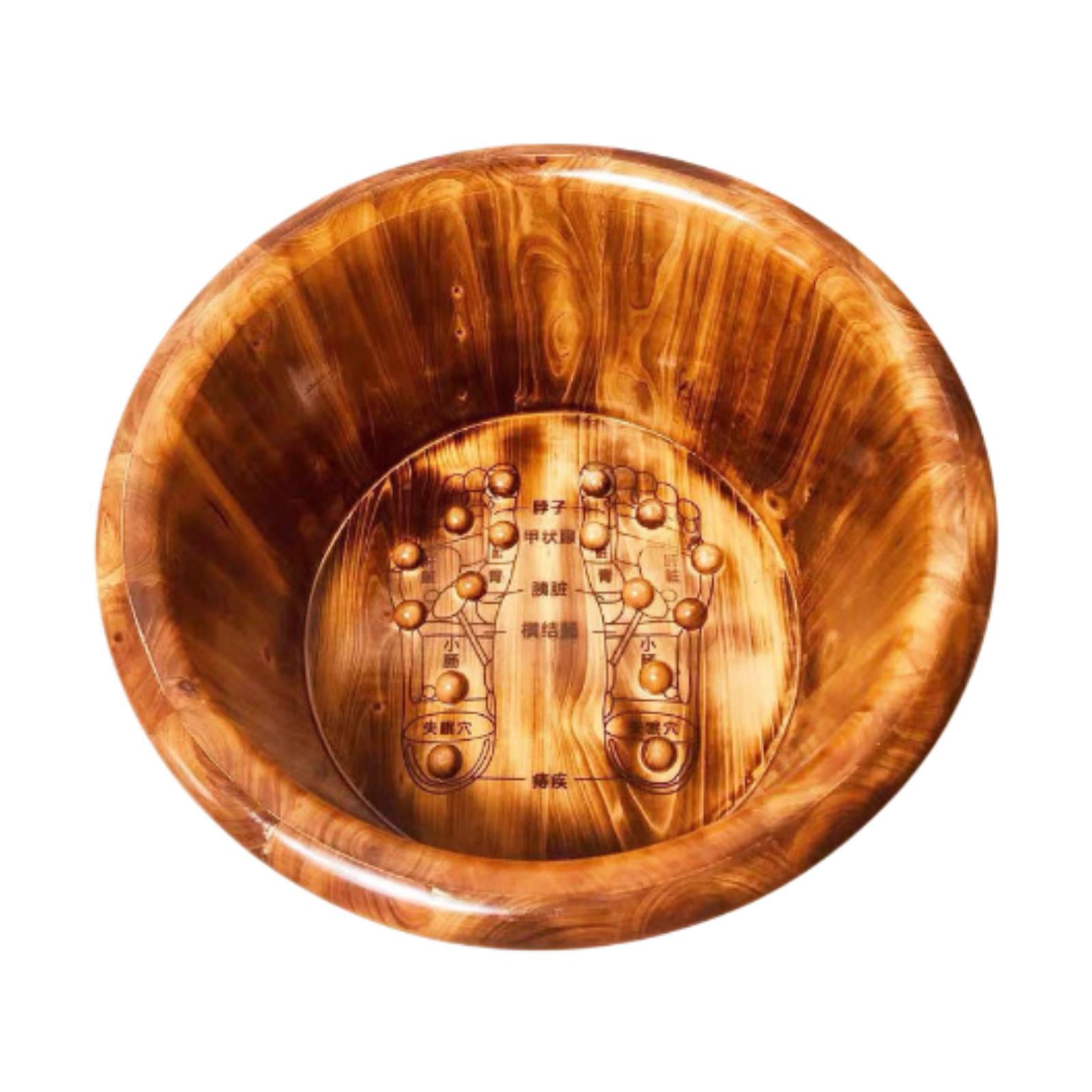 hengtong Feet Bath Massage Bucket Foot Wash Basin Round Feet Washing ...