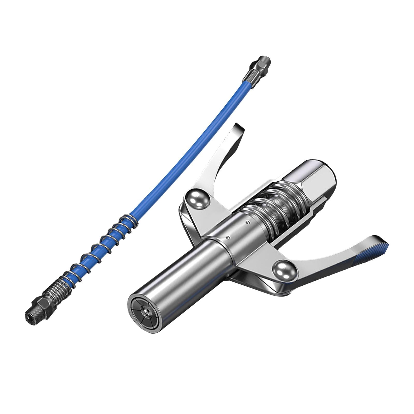 hengtong Grease Gun Grease Nozzle M6-M14 Fittings Double Handle No Oil ...