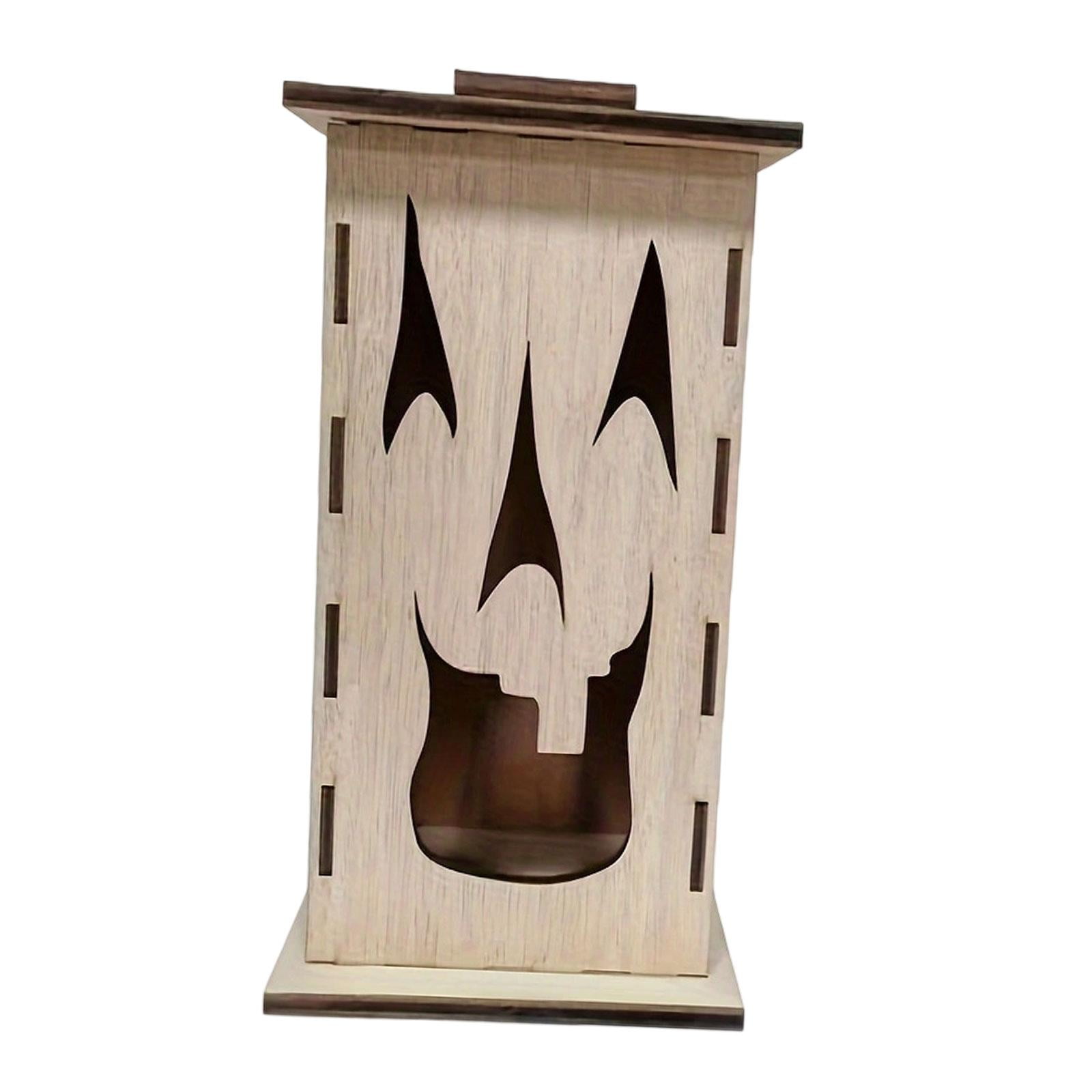 hengtong Halloween Ghost Box DIY Wooden Decor, Wooden Crate Rustic ...