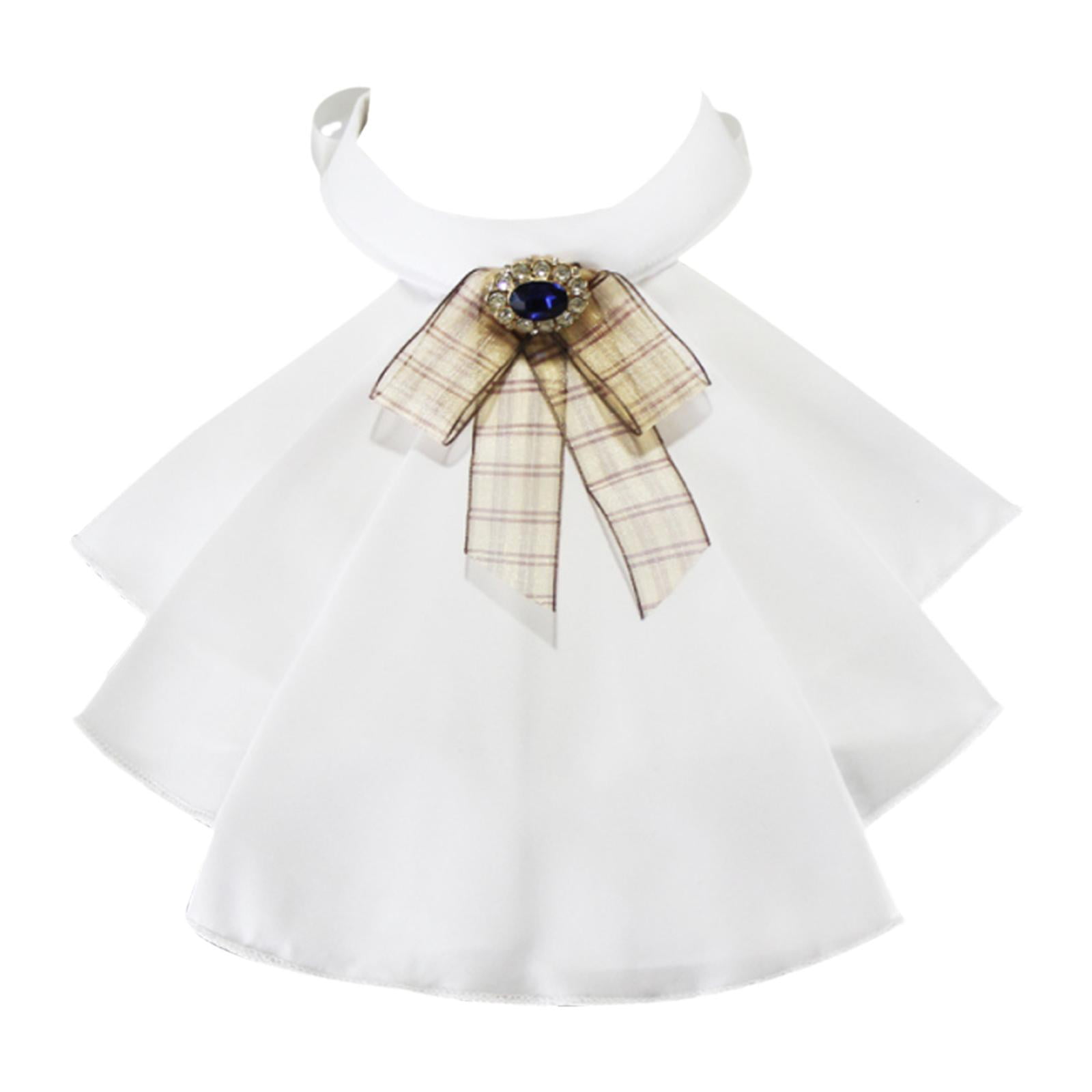 hengtong Jabot Collar Elizabethan Stylish for Shirt Elegant for Women ...