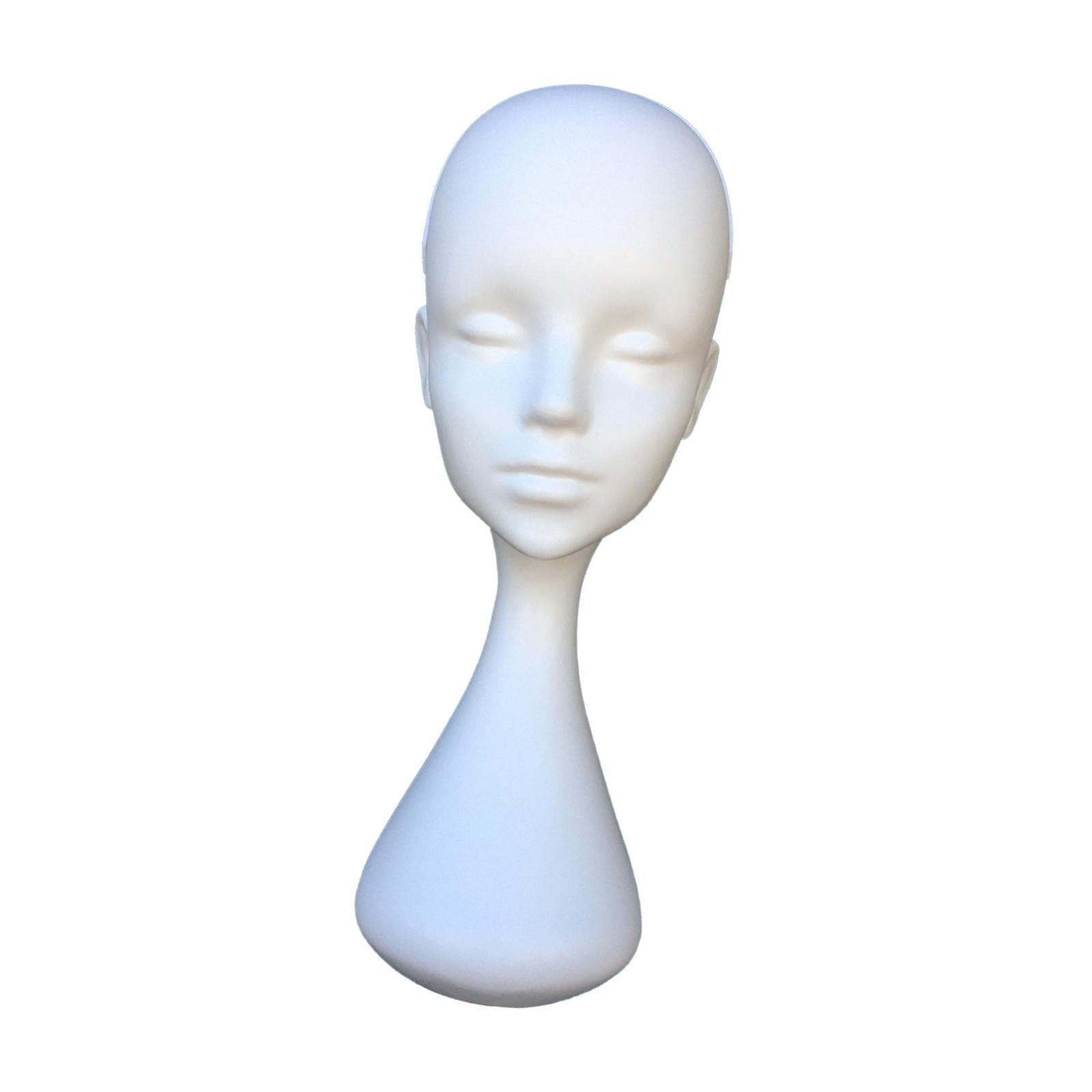 hengtong Mannequin Head Model Foam Mannequin Display for Home Salon ...