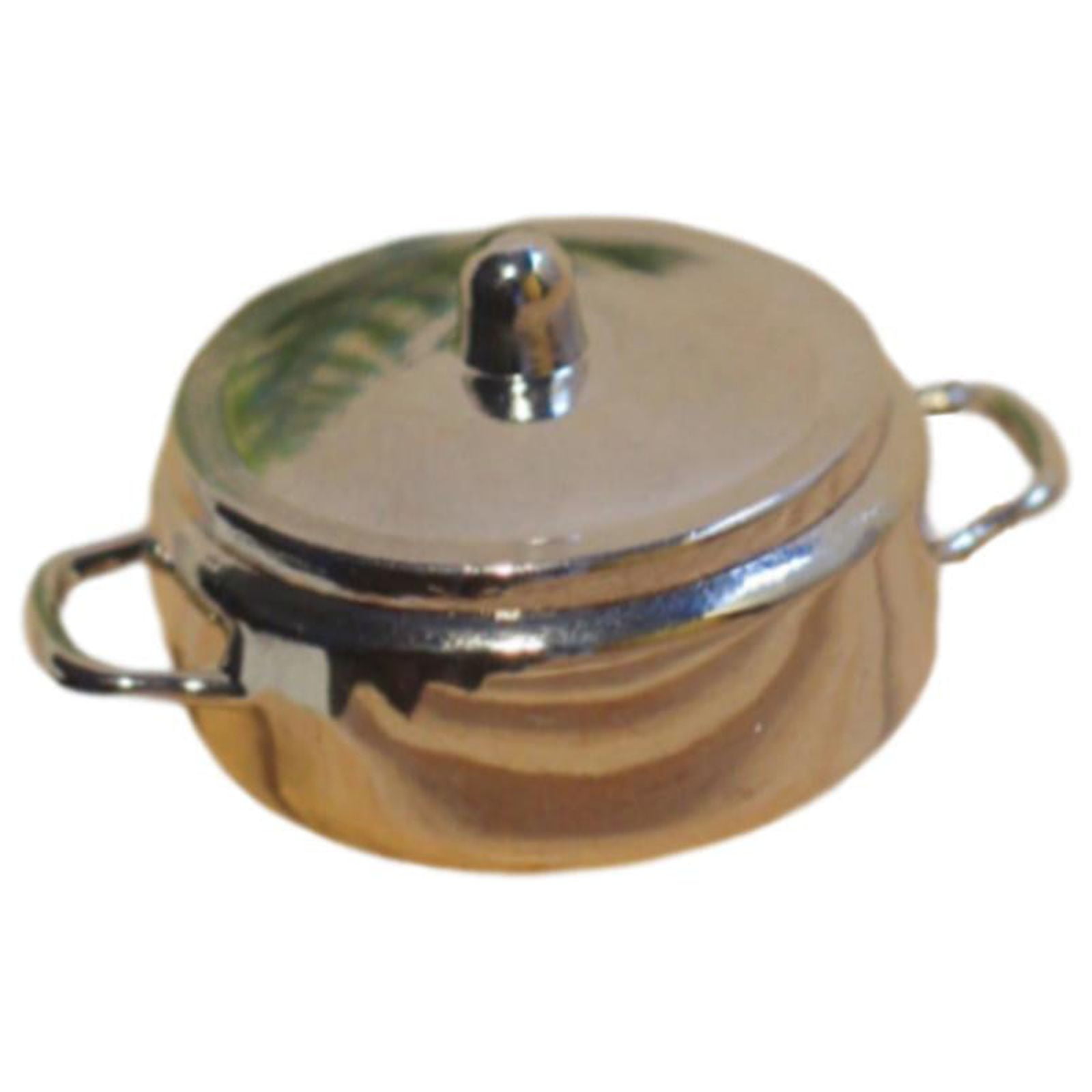 hengtong Metal Mini Soup Pot Model Dollhouse Furniture Toy Kitchen ...
