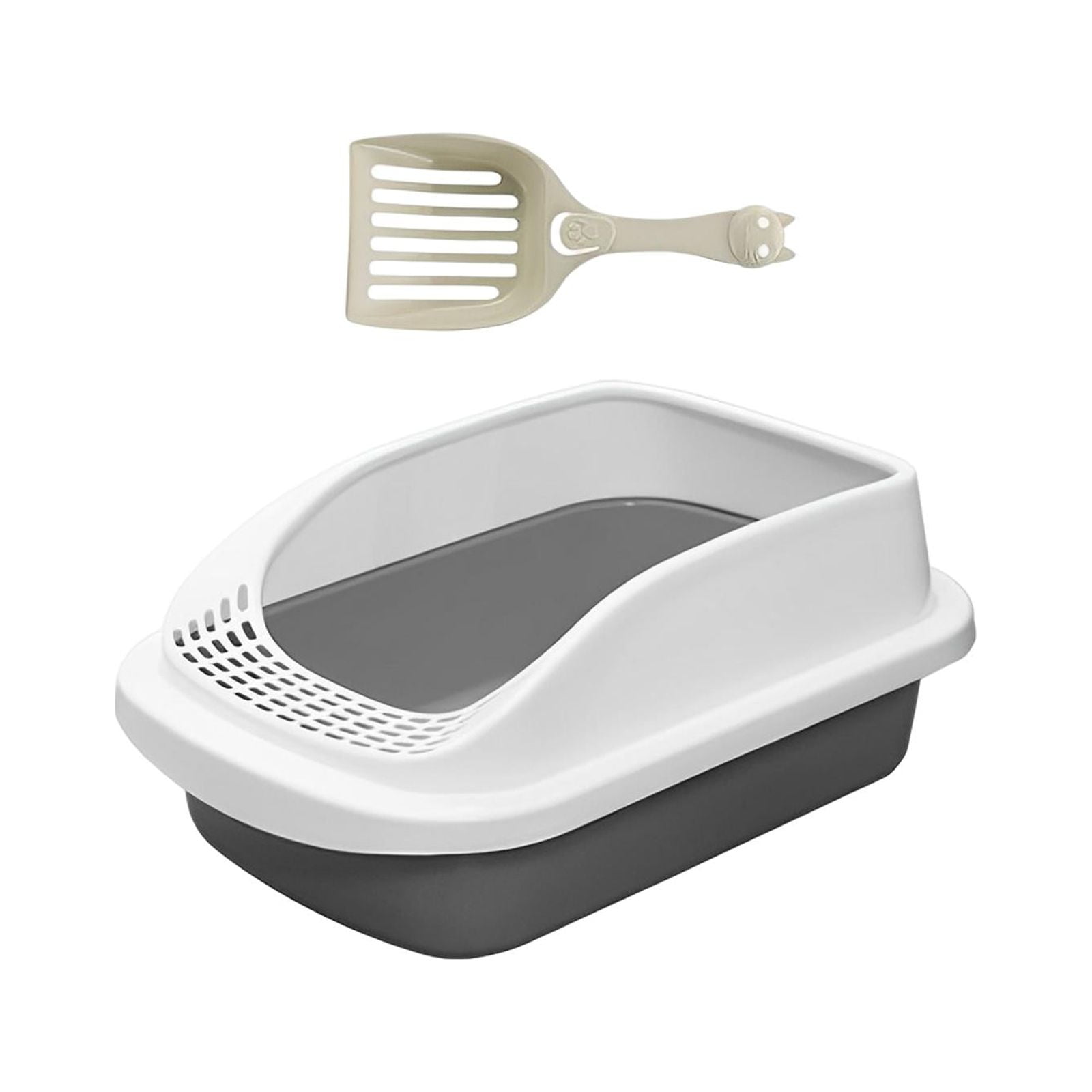 hengtong Open Top Cat Potty Toilet Deep Loo Toilette Container Pets ...