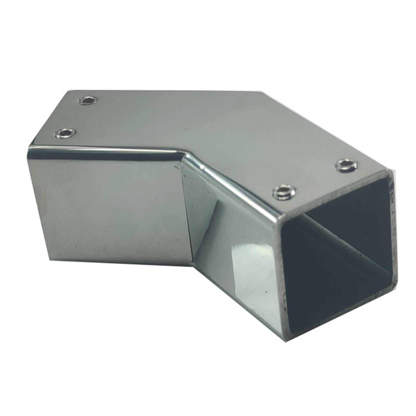 hengtong Square Corner Window Curtain Rod Connector, Heavy Duty ...