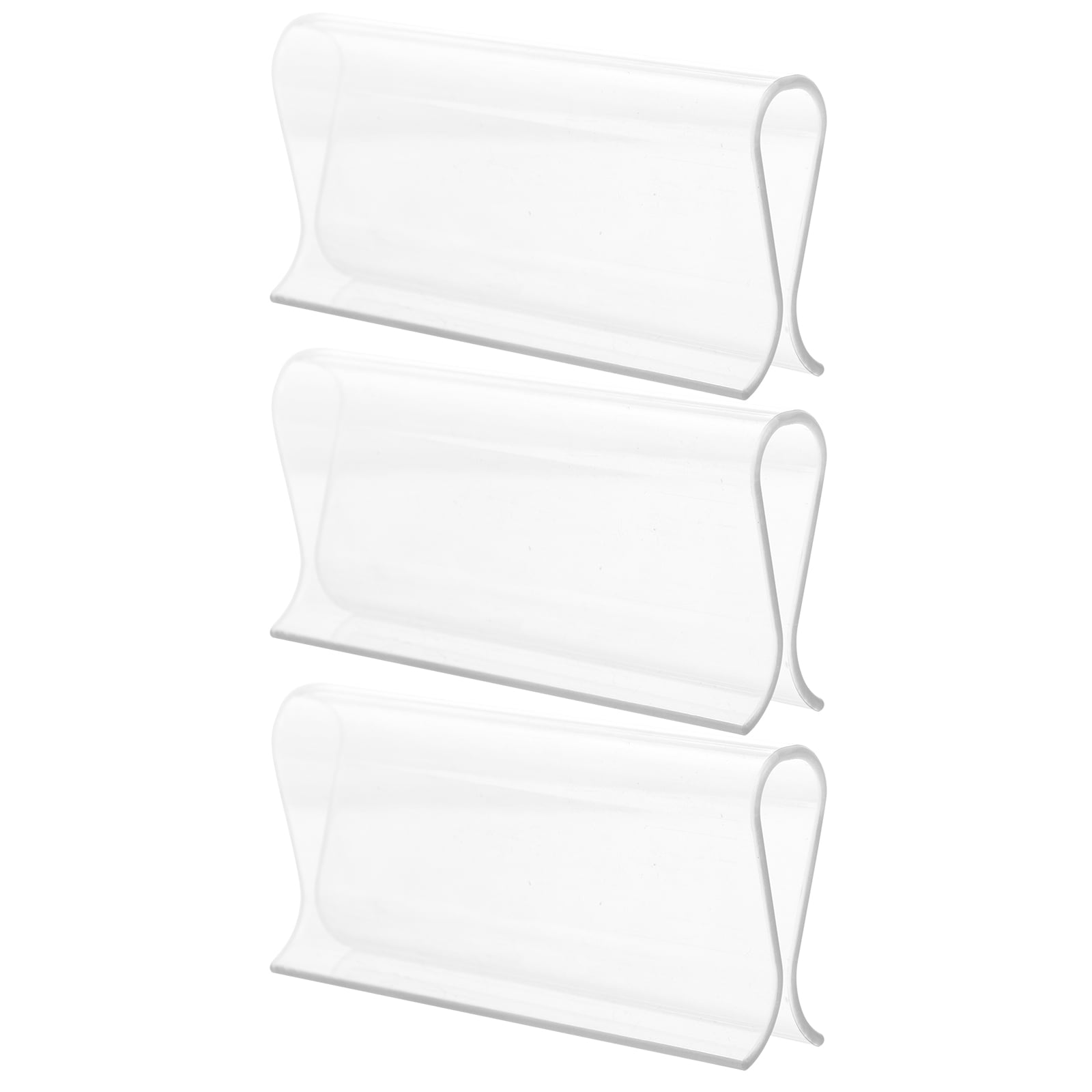 hengzirui 3 Clear Roller Shade Grip Clips for Window or Office Shutters ...