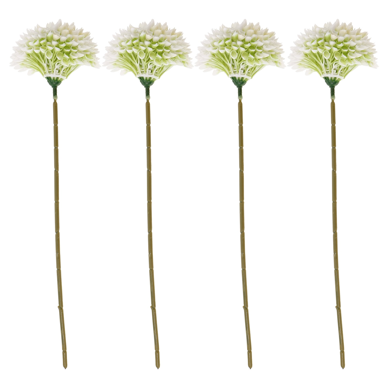 hengzirui Fake Dandelion 4pcs Plastic Artificial Dandelion Flowers ...