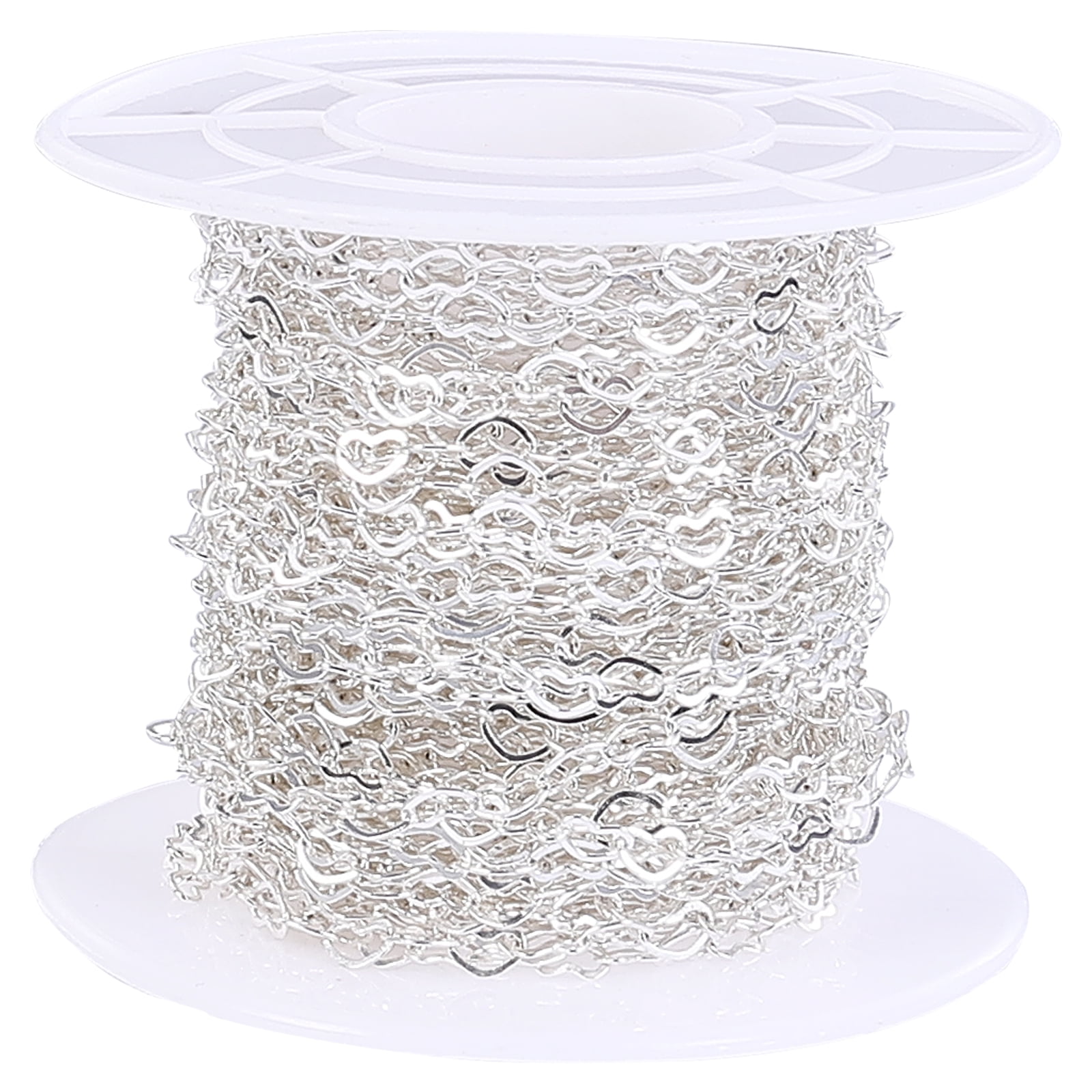 hengzirui Roll Cable Chain Link Heart Link Chain DIY Jewelry Making ...