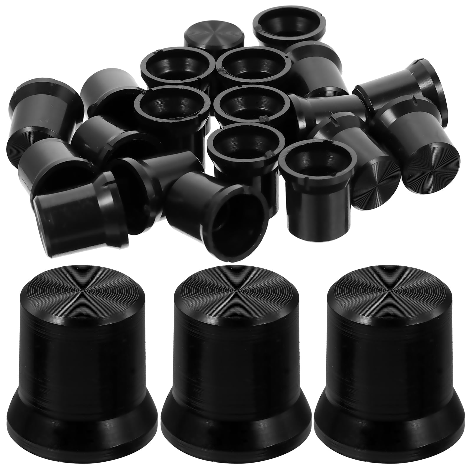 hengzirui Speaker Knob 20PCS Power Amplifier Knob Replacement Rotary ...