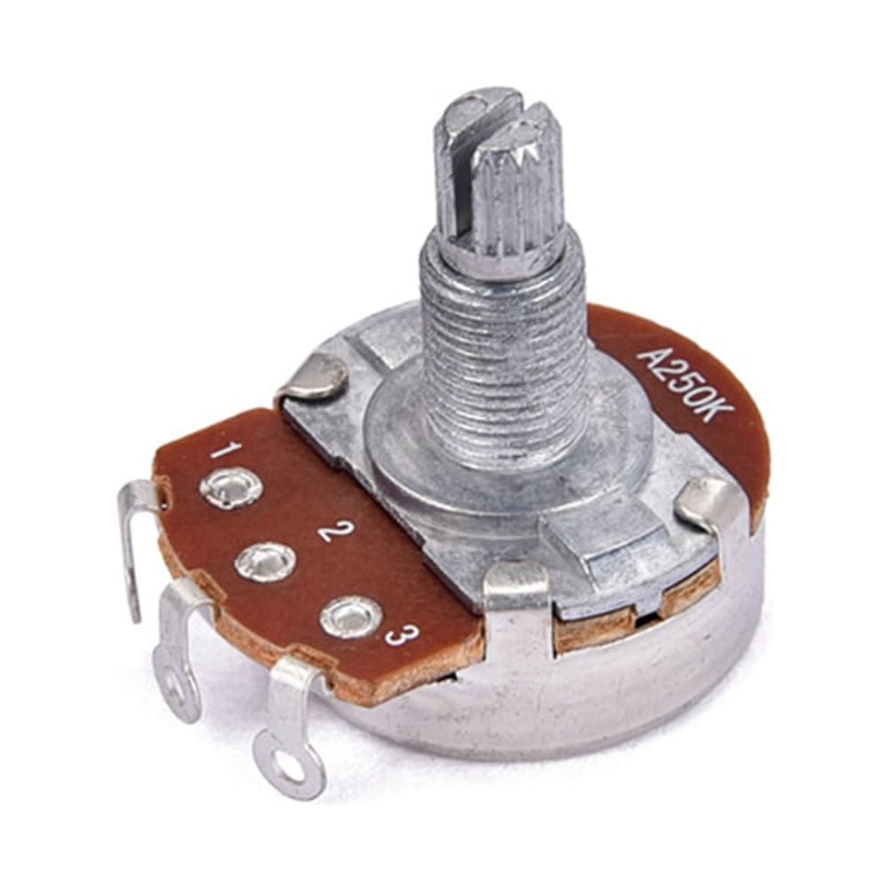 hengzirui a250k potentiometer A250k Long Knurled Split Shaft Electric ...