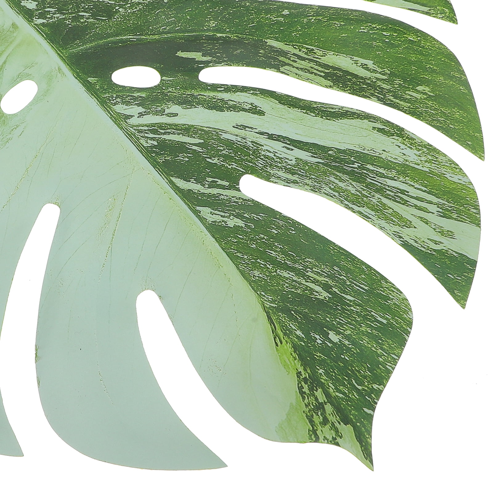 hengzirui diy fake leaves 6pcs Artificial Tropical Leaves Palm Leaves ...