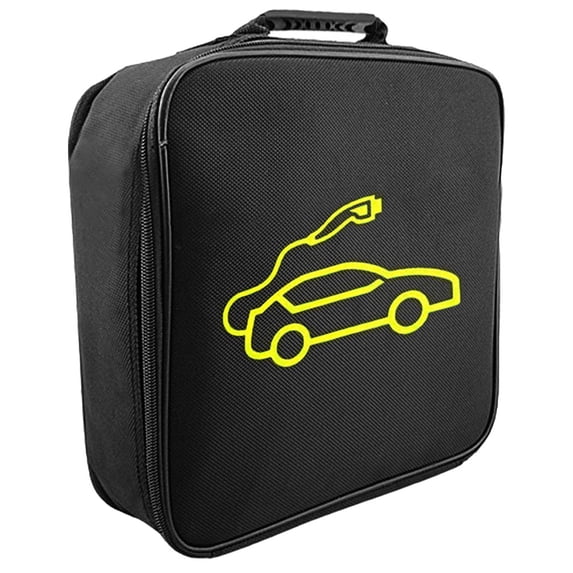 HORIALENCE Cable Bag Black 1Set 12.18X12.18X3.89in For Travelers Car ...