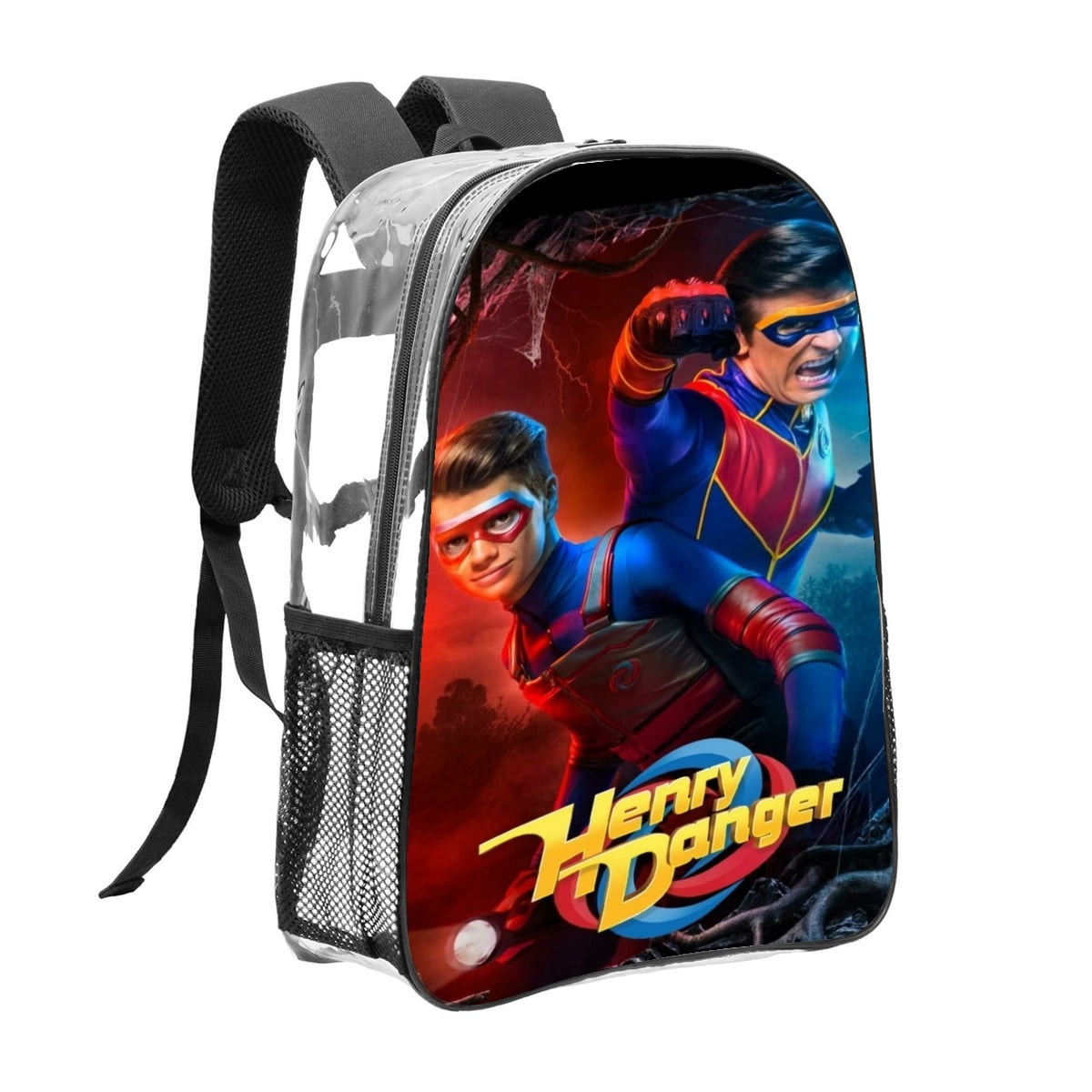 henry danger Pattern Transparent Backpack Lightweight And fashionable ...