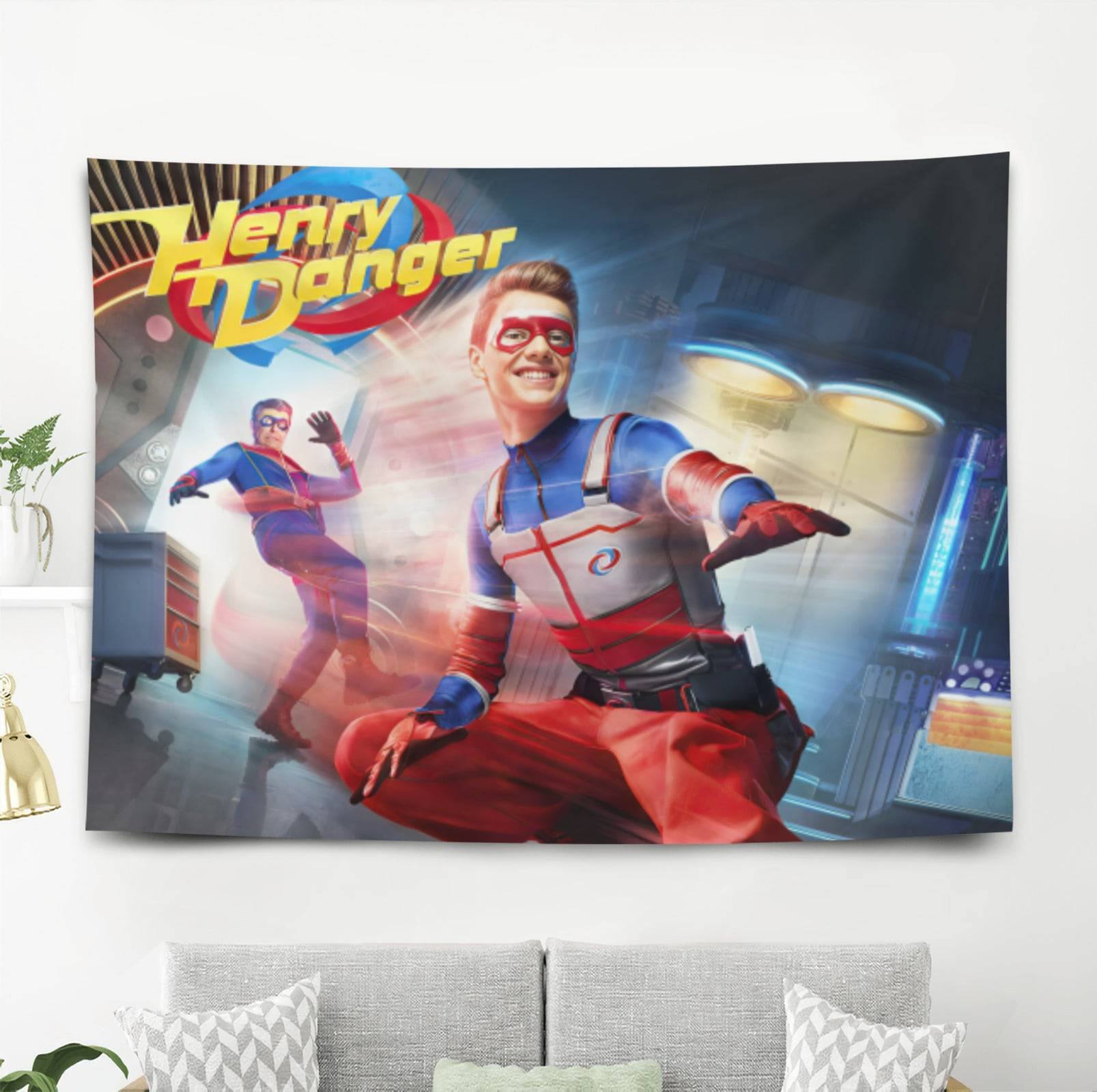 henry danger Tapestry Gift Wall Hanging Backdrop for Room Bedroom Girls ...