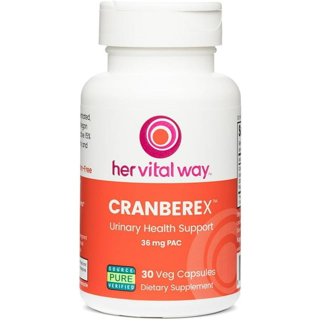 her vital way | Cranberex Cranberry 36mg PAC Supplement Pills ...