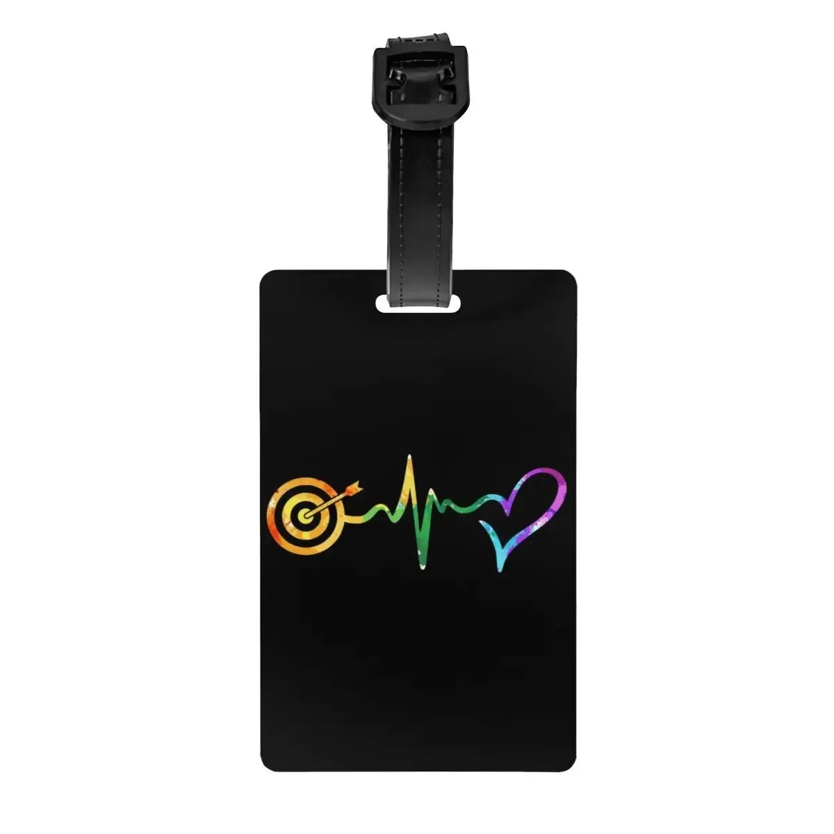 hery And Gun Range Target Practice Graphic Luggage Tag With Name Card ...