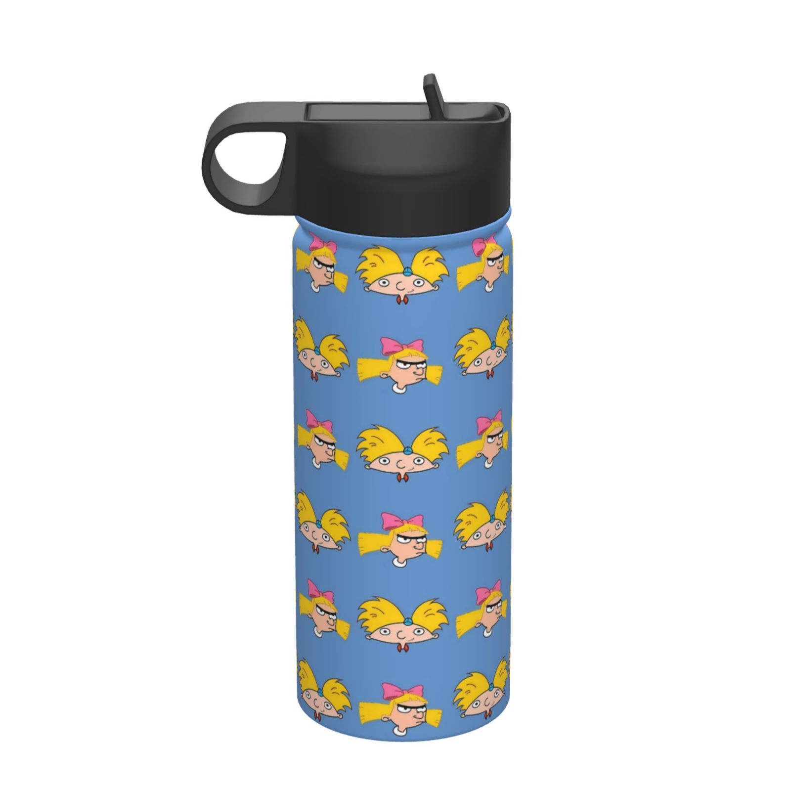 ‌hey Arnold 18oz Insulated Sports Water Bottle, Stainless Steel Tumbler ...