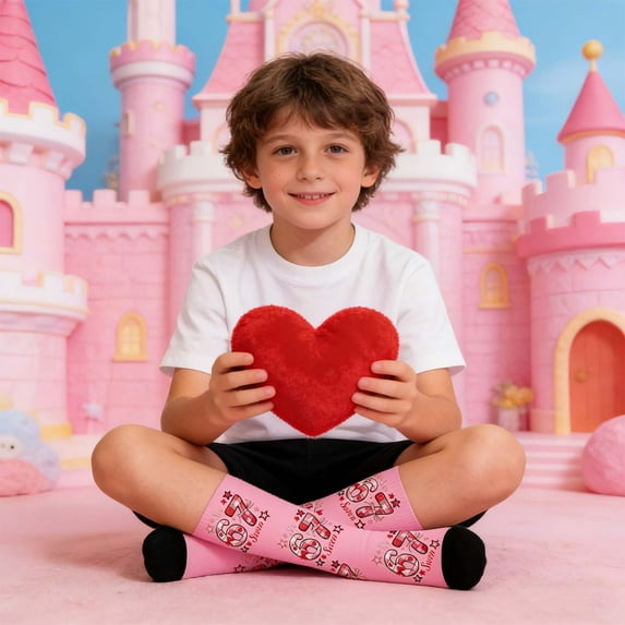 heyac 67 Socks Funny Number Ice Cream Drip Crew Socks 6 7 Meme Funny ...