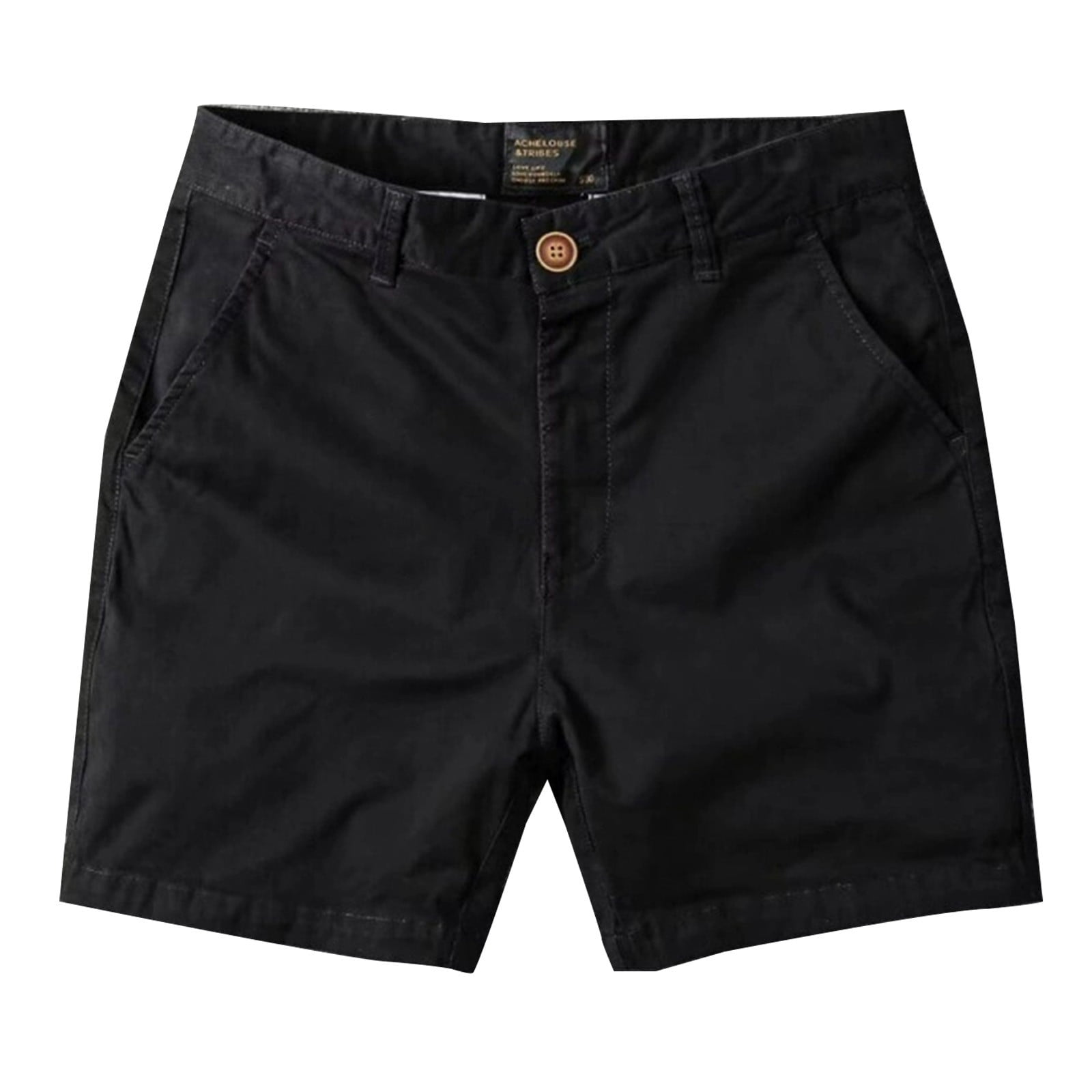 heyac Cargo Shorts for Men Stretch Elastic Waist Work Outdoor Trousers ...