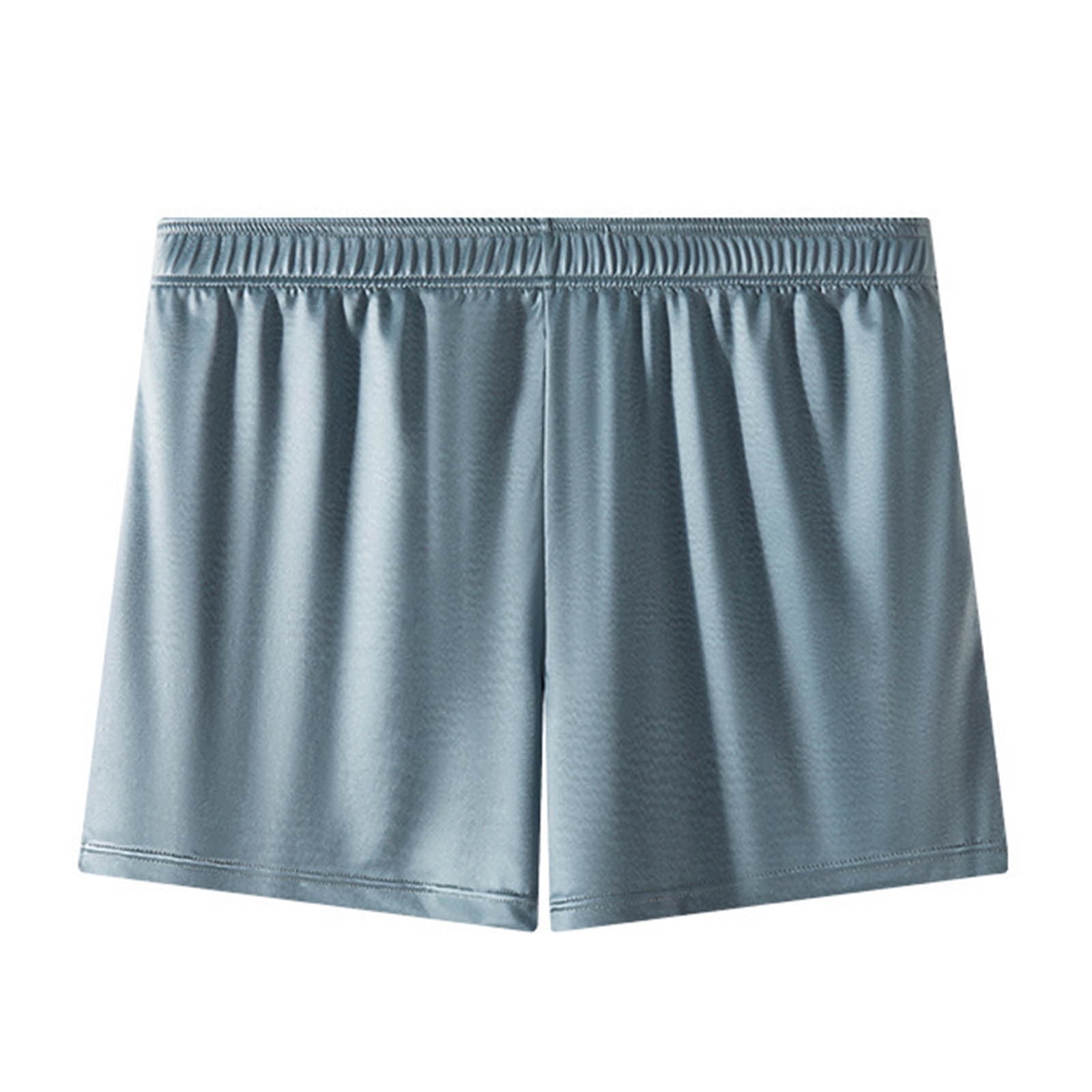 heyac Men's Satin Boxers Shorts Satin Sleep Shorts Silk Pajama Bottom ...