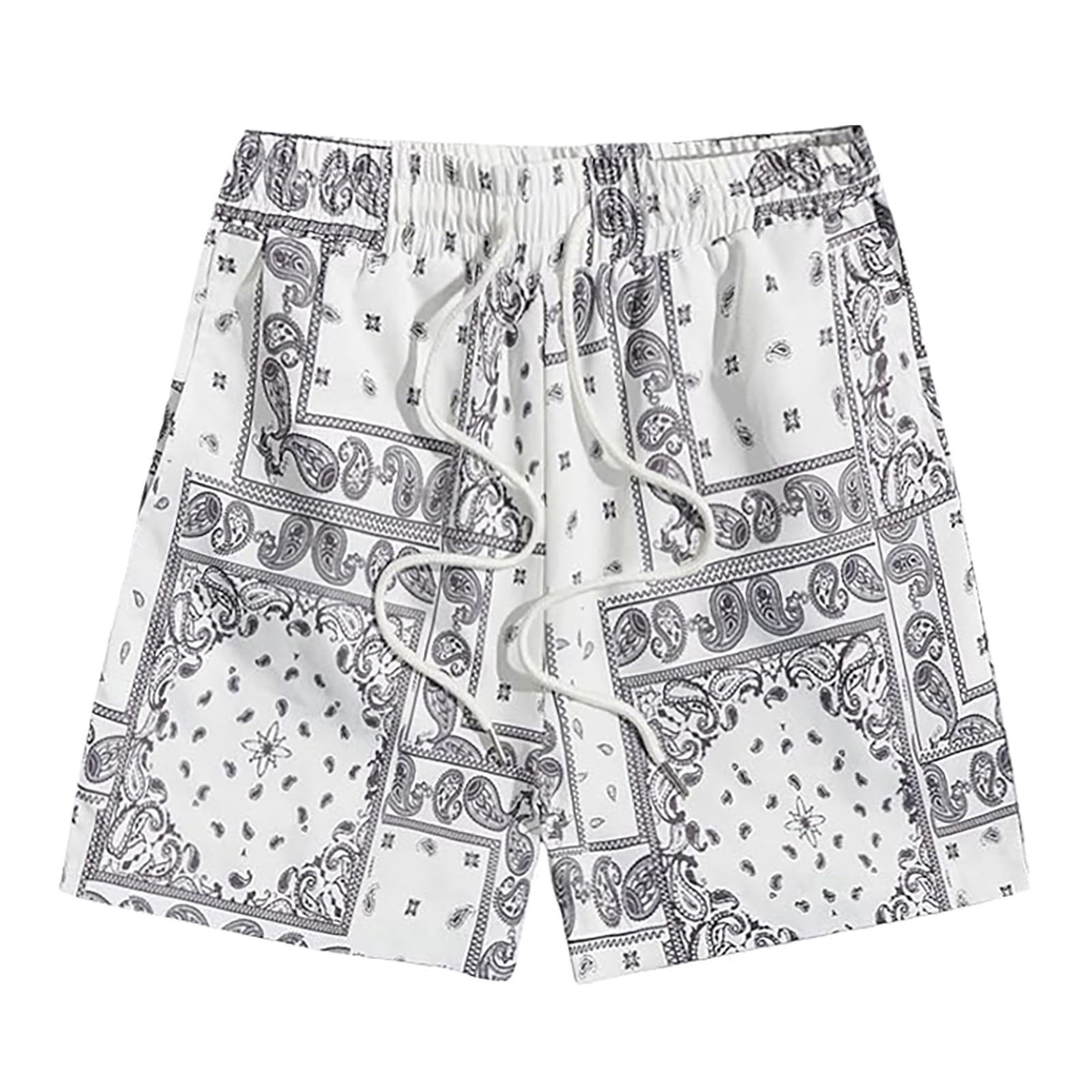 heyac Men's Swim Trunks Solid Stretchy Quick Dry Swimsuit for Men Slim ...