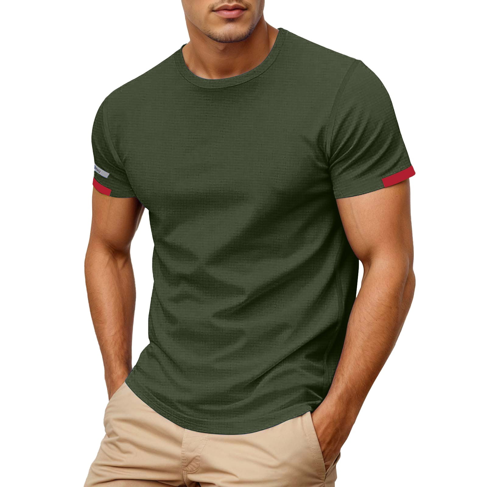 heyac Shirts for Men Cotton White Plaid Long Sleeve Boat Neck Men's ...