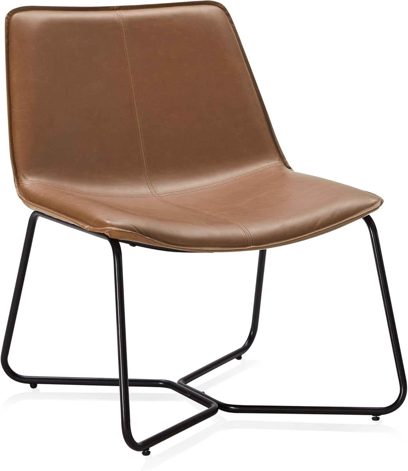 hfajkhf Faux Leather Barsools Modern Upholstered Counter Height Island ...