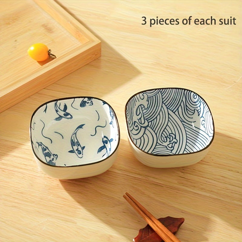 hghfhj Ceramic Dipping Sauce Dishes - Perfect For Snacks Seasonings ...