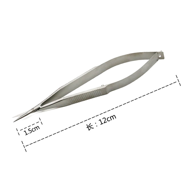 hghfhj Microscopic Scissors Forcep Probe Micro Hook Tweezer Spatula ...