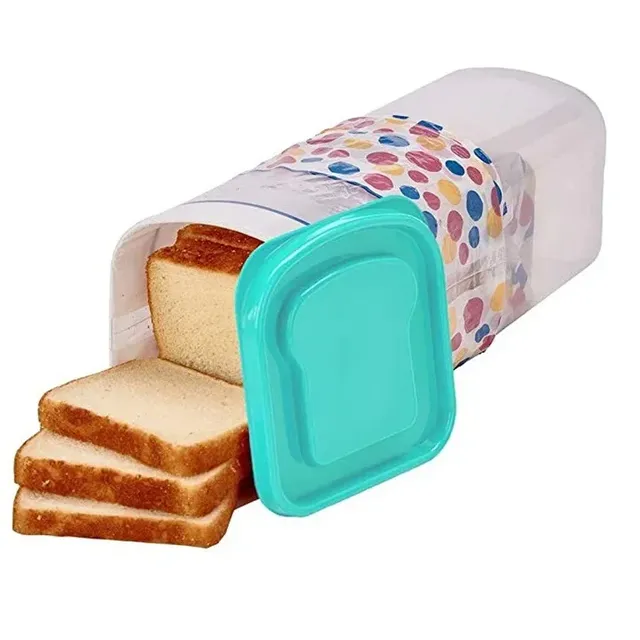 hghfhj Kitchen Bread Cake Box Rectangular Food Storage Container ...