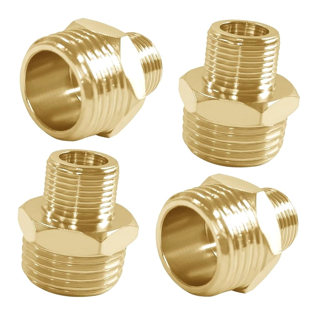 hgudesign 1/2 Male to 3/8 Compression Male Thread Pipe, Reducer ...