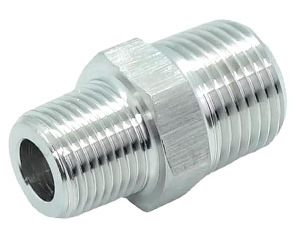 hgudesign 1 Piece 1/2" Male to 3/8" Male NPT Hexagonal Reducing ...