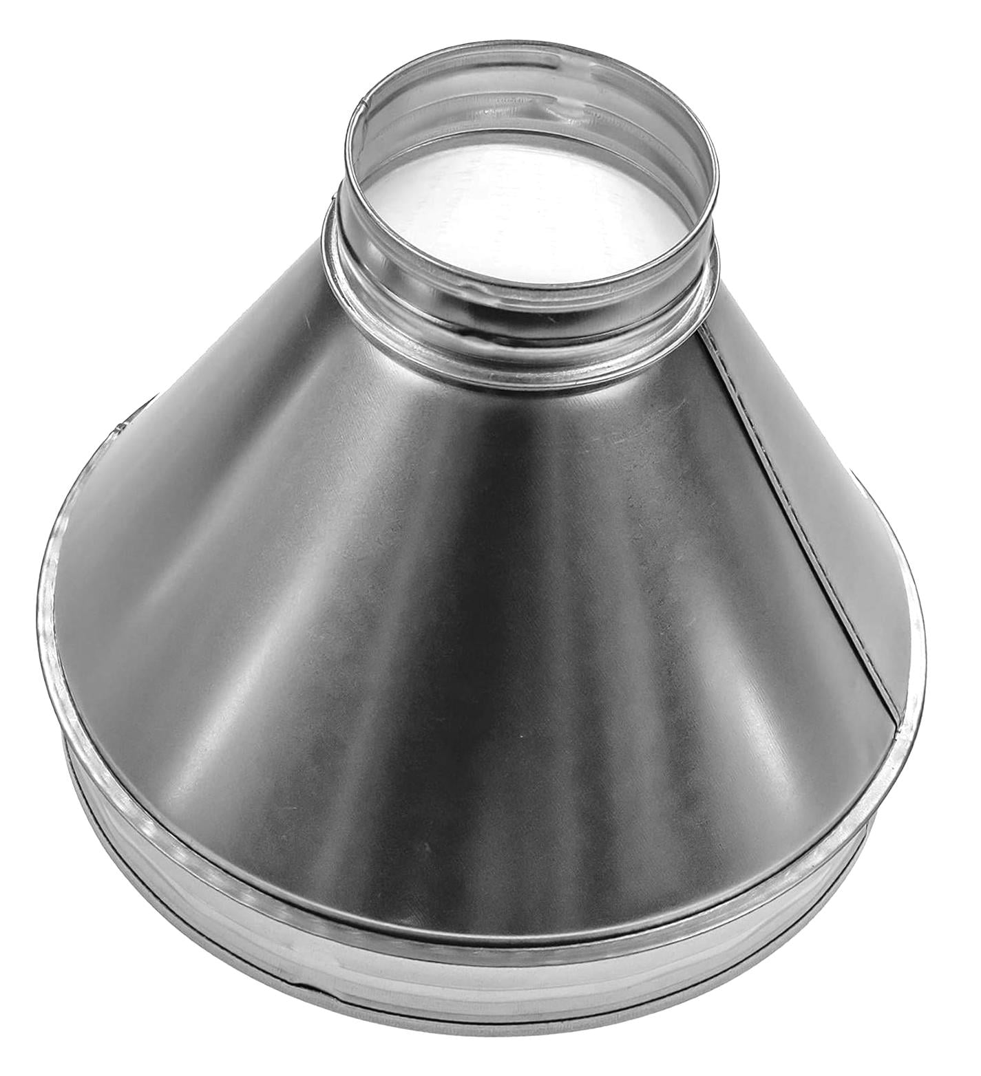 hgudesign 10" to 4" Duct Size Converter Round Duct Adapter Pipe Size ...