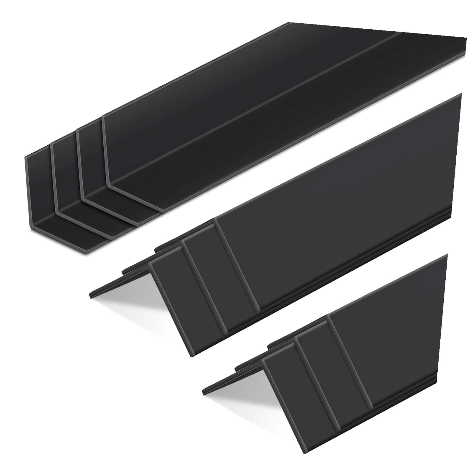 hgudesign 10 Pcs Wall Corner Protector Guards, Vinyl 1-1/8 Inch 48 ...