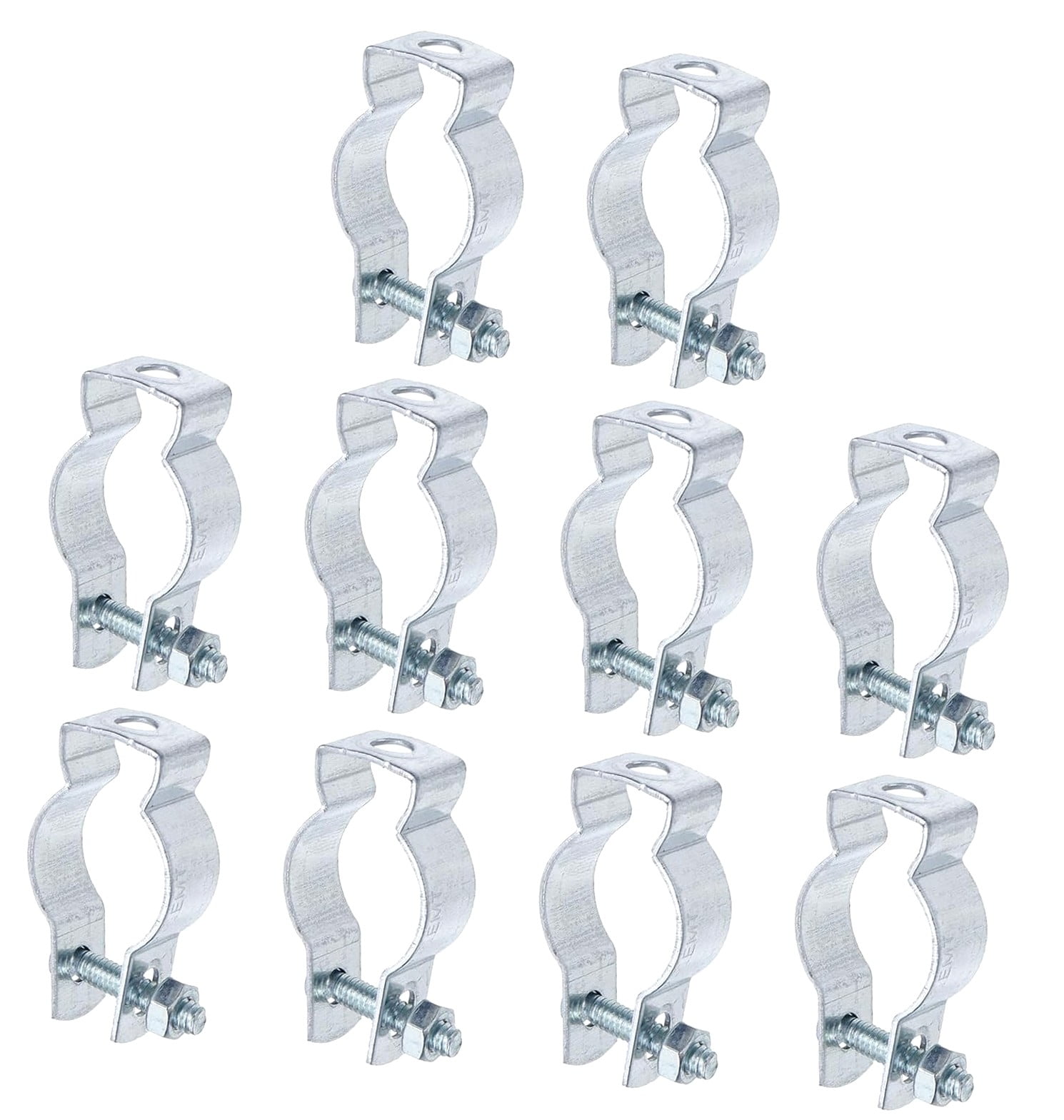 hgudesign 10 Pieces Conduit Hangers with 1" Conduit Clamps, Conduit ...