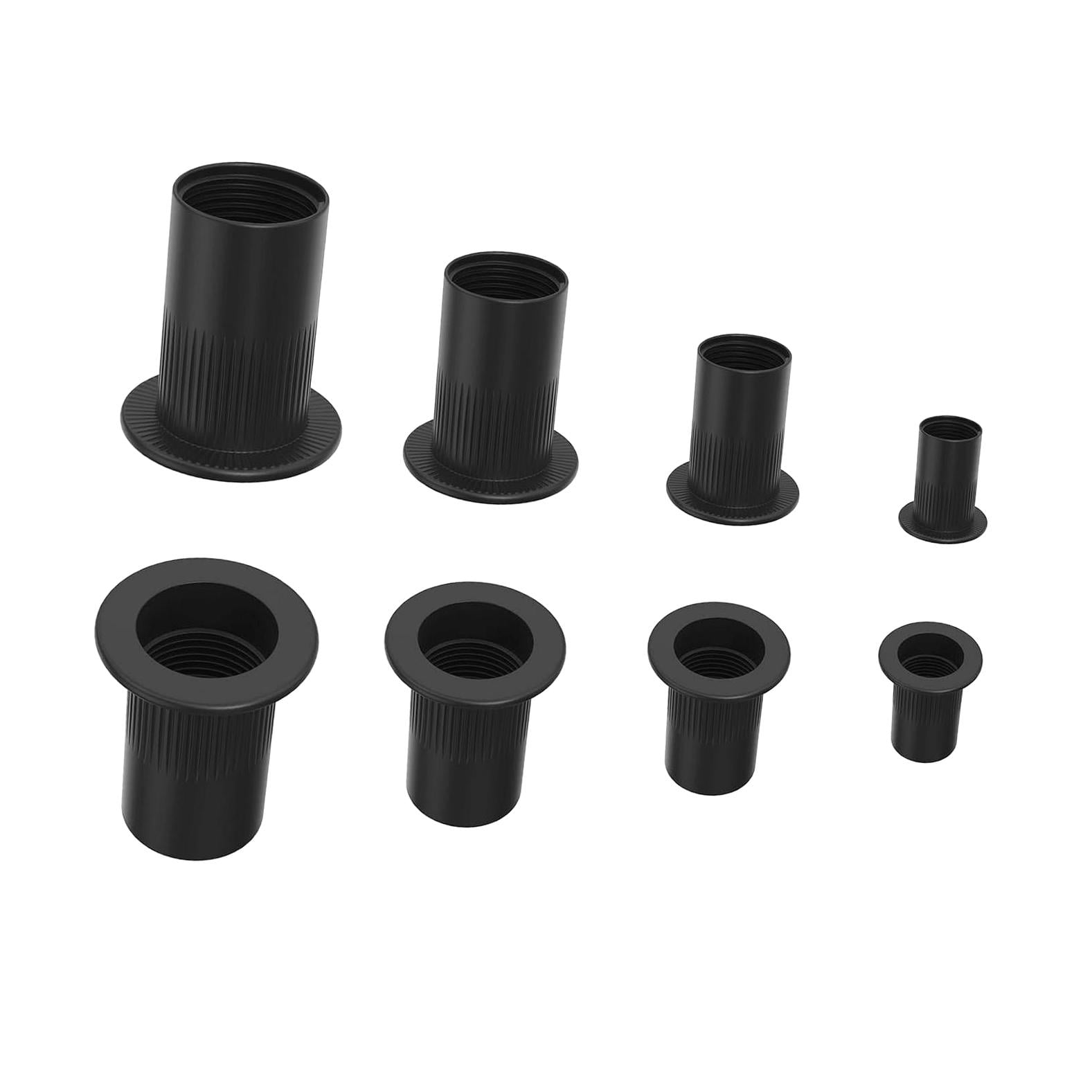 hgudesign 100 Units #10-24 Stainless Steel SAE Rivet Nuts, Stainless ...