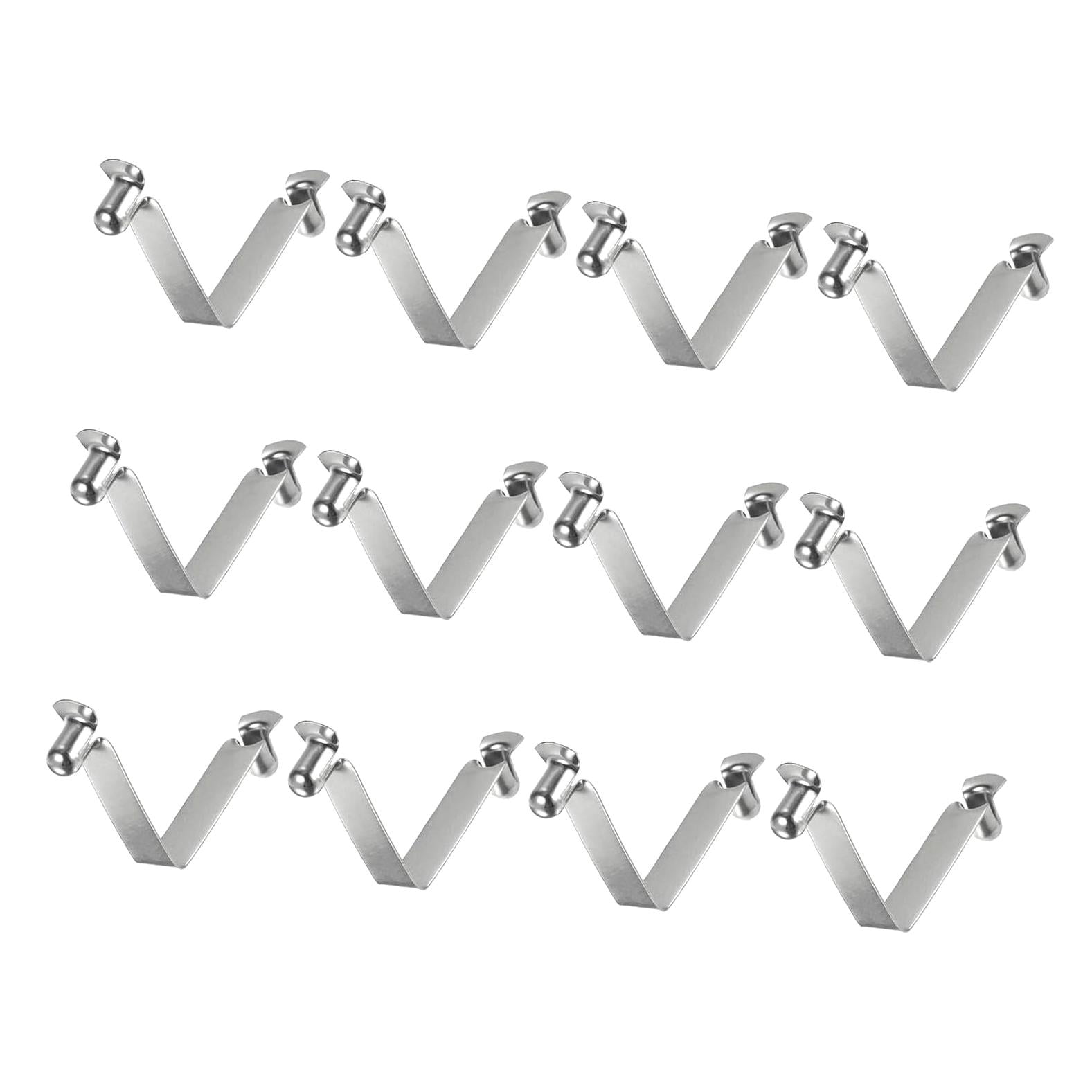 hgudesign 12pcs Double Button Kayak Paddle Snap Spring Clip 40x9.5mm ...