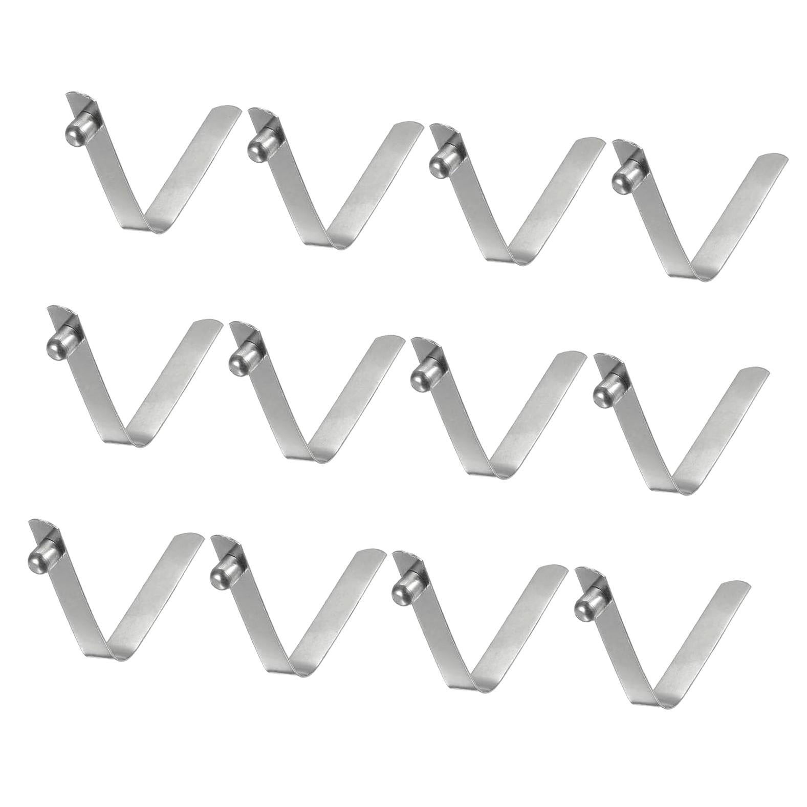 hgudesign 12pcs Single Button Kayak Paddle Snap Spring Clip 40x6.3mm ...