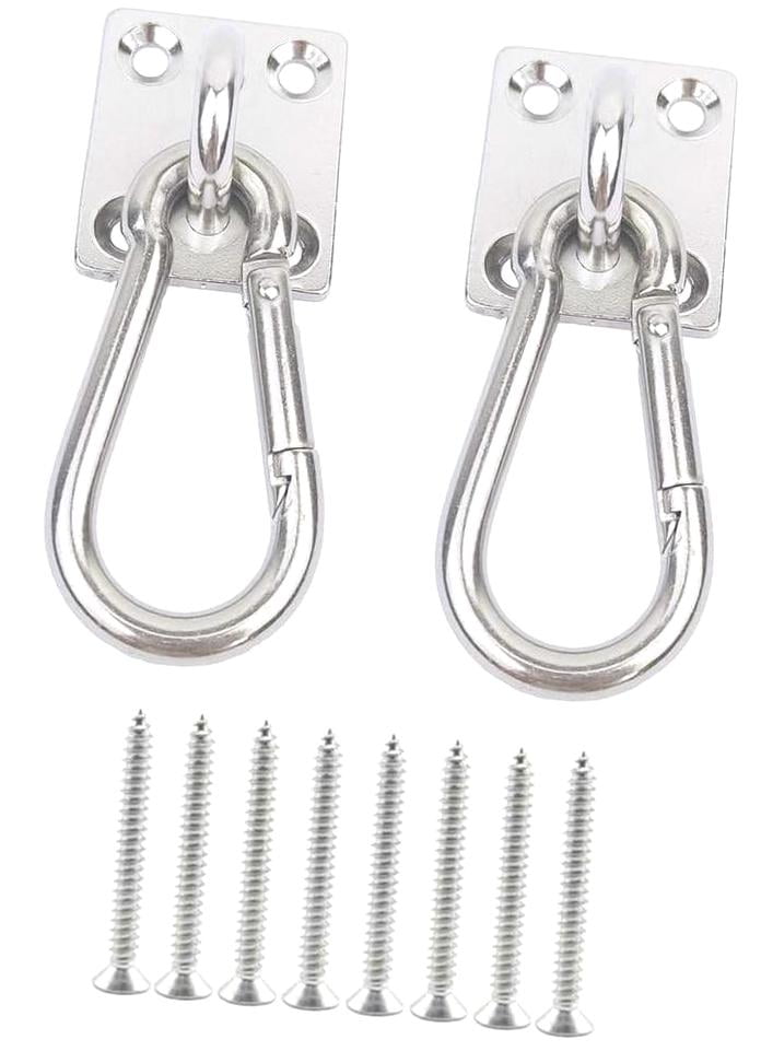 hgudesign 2 Set Hanger Hook Hammock Wall Mount, Ceiling Swing Mounting ...