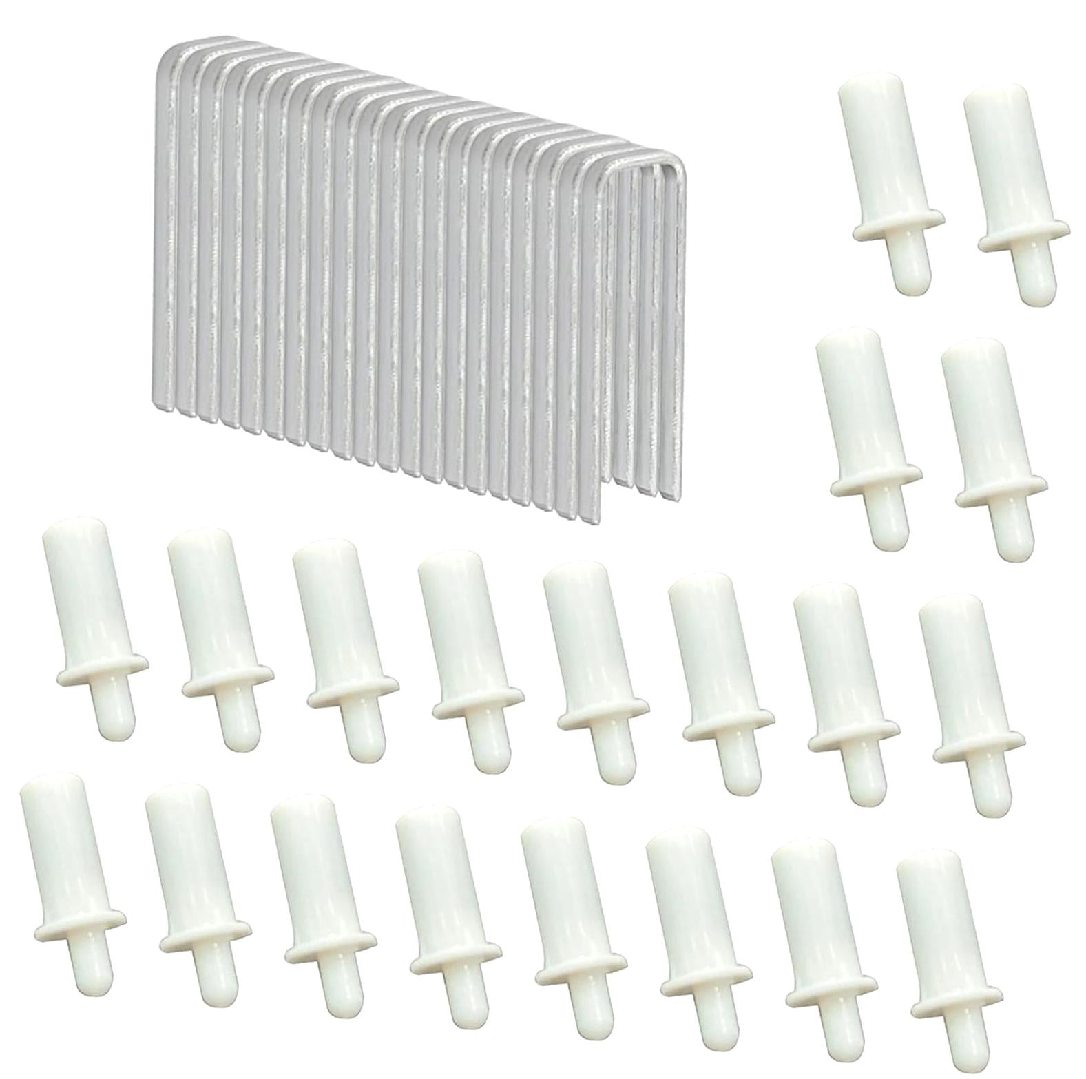 hgudesign 20 Pcs Plantation Shutter Louver Repair Spring Loaded Wood ...