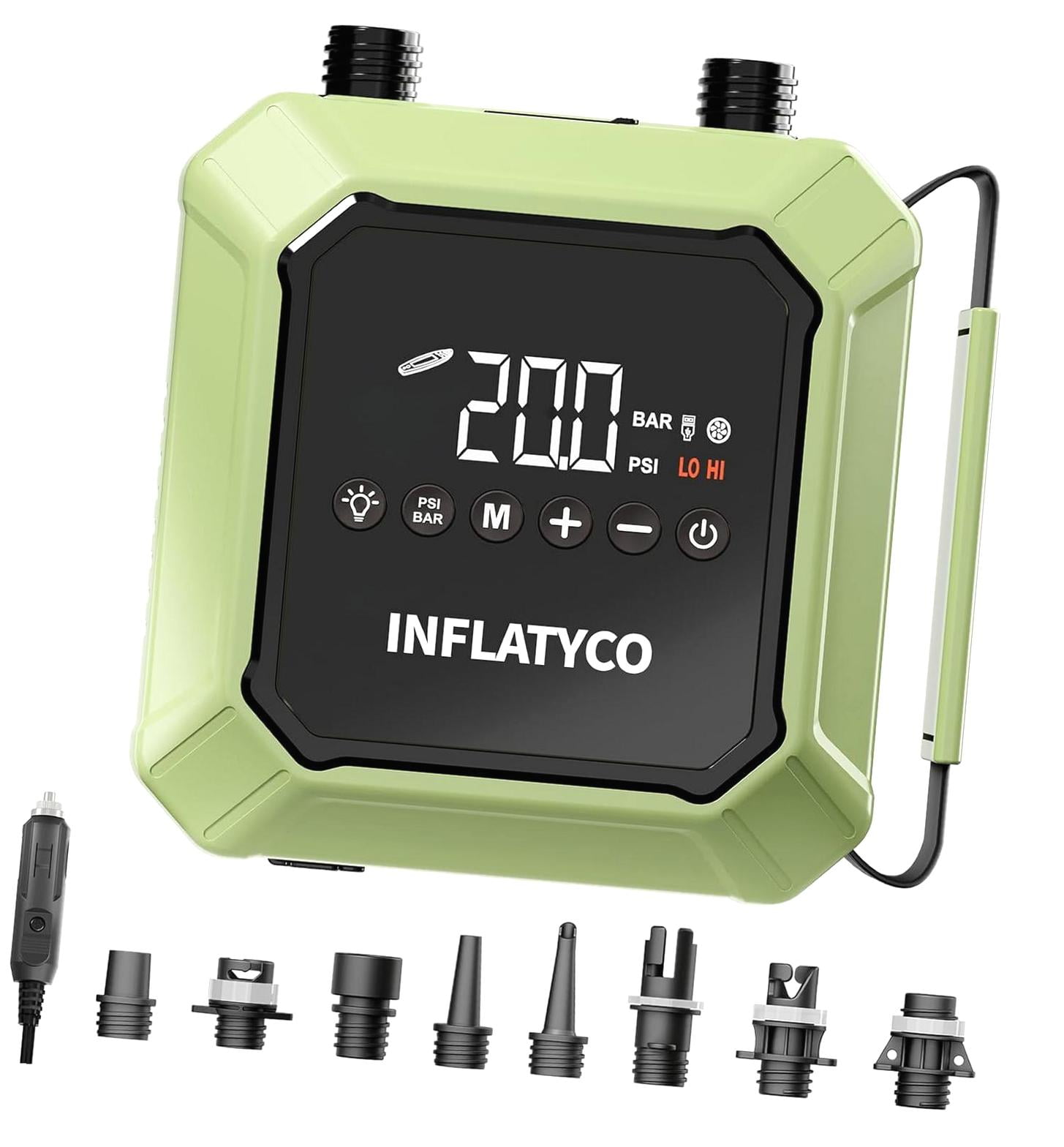 hgudesign 20PSI Paddle Board Pump Electric Portable Sup Air Pump-12V ...