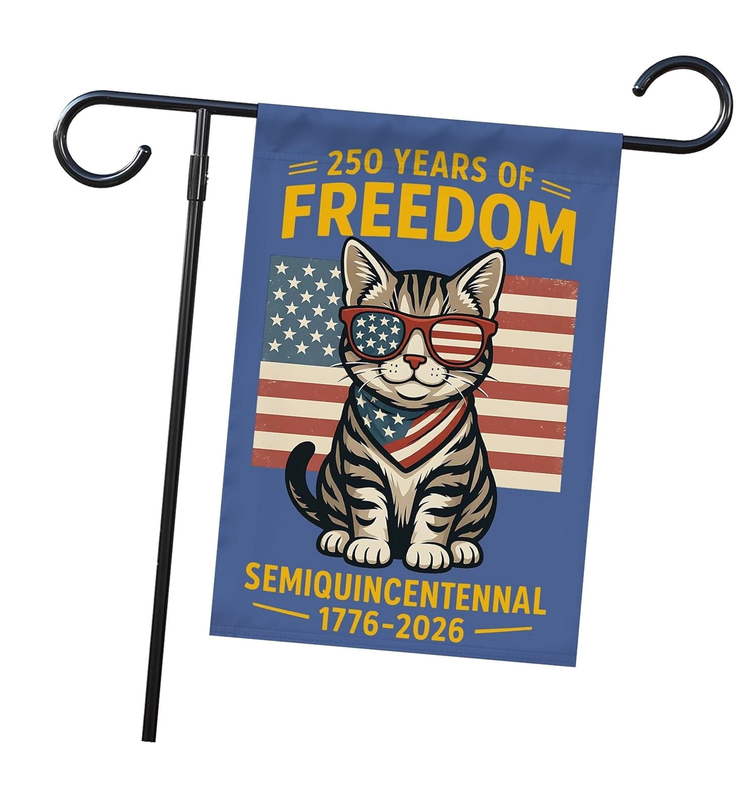 hgudesign 250 Years Of Freedom Semi-Quincentennial 1776-2026 Yard ...