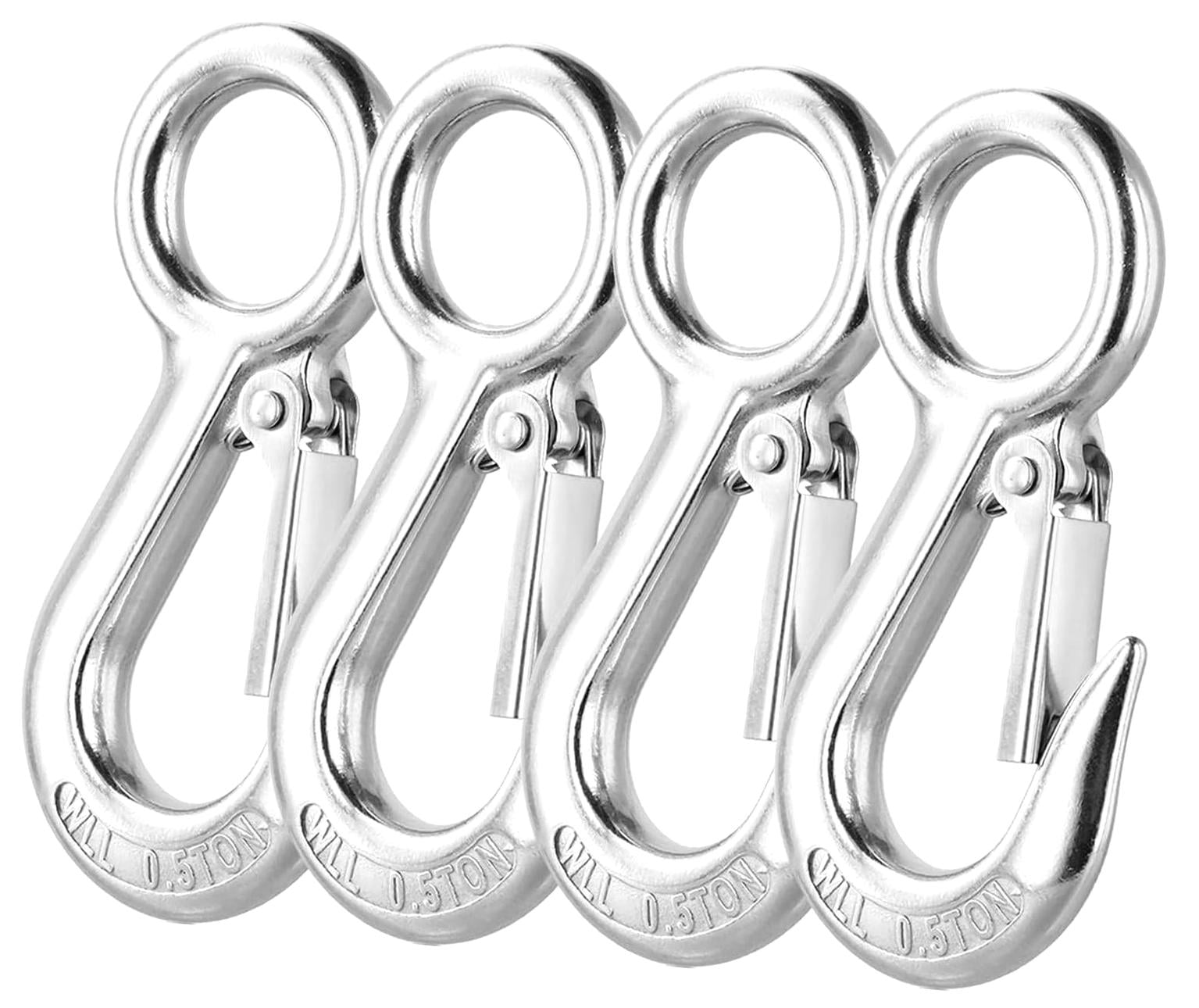 hgudesign 304 Stainless Steel Safety Snap with Fast Eye, Spring ...