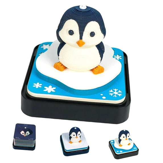 hgudesign 3D Calendar 2026, Time Piece Calendar 2026, 3D Desk Calendar ...