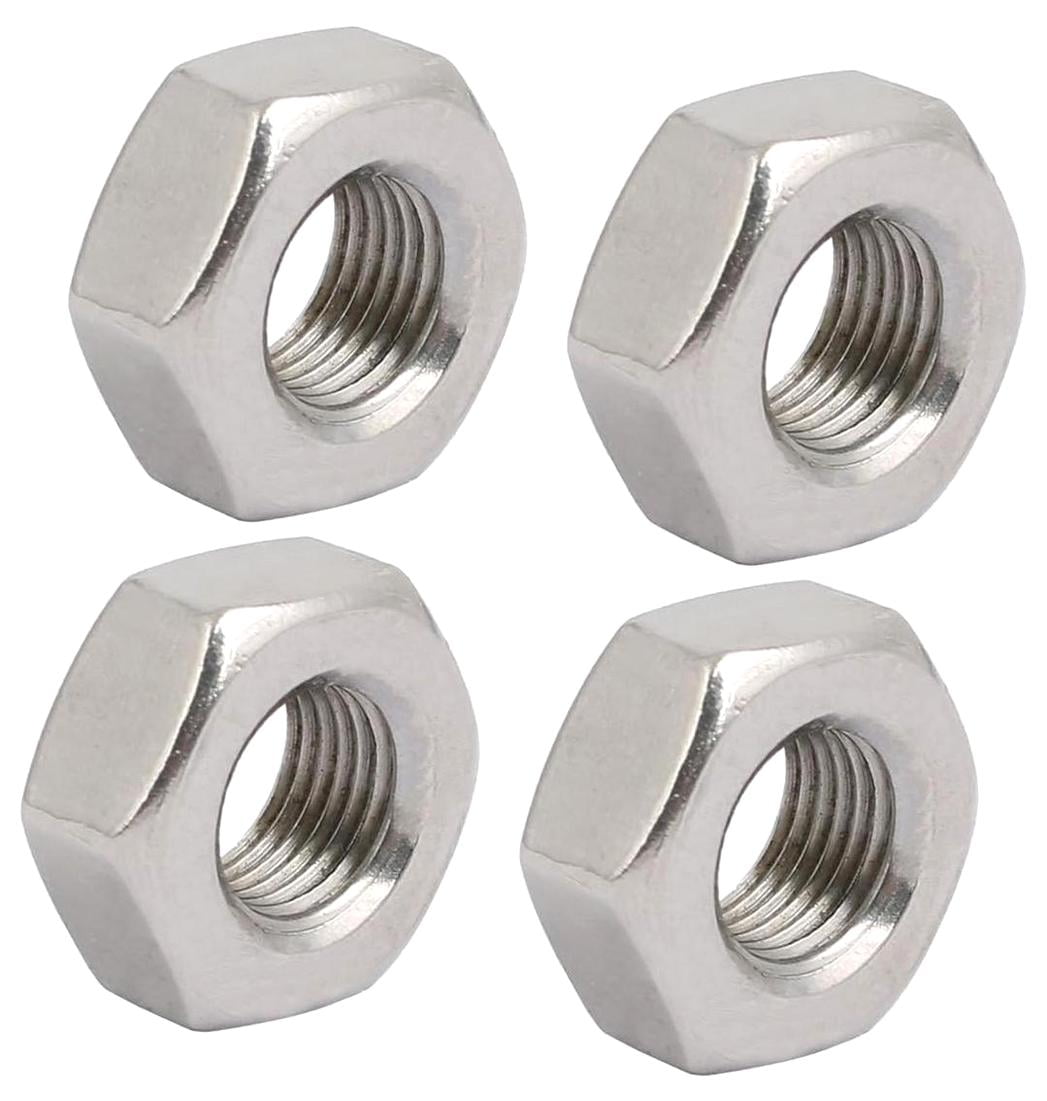 hgudesign 4 Pieces M10 x 1mm Thread Pitch Metric Fine Thread 304 ...