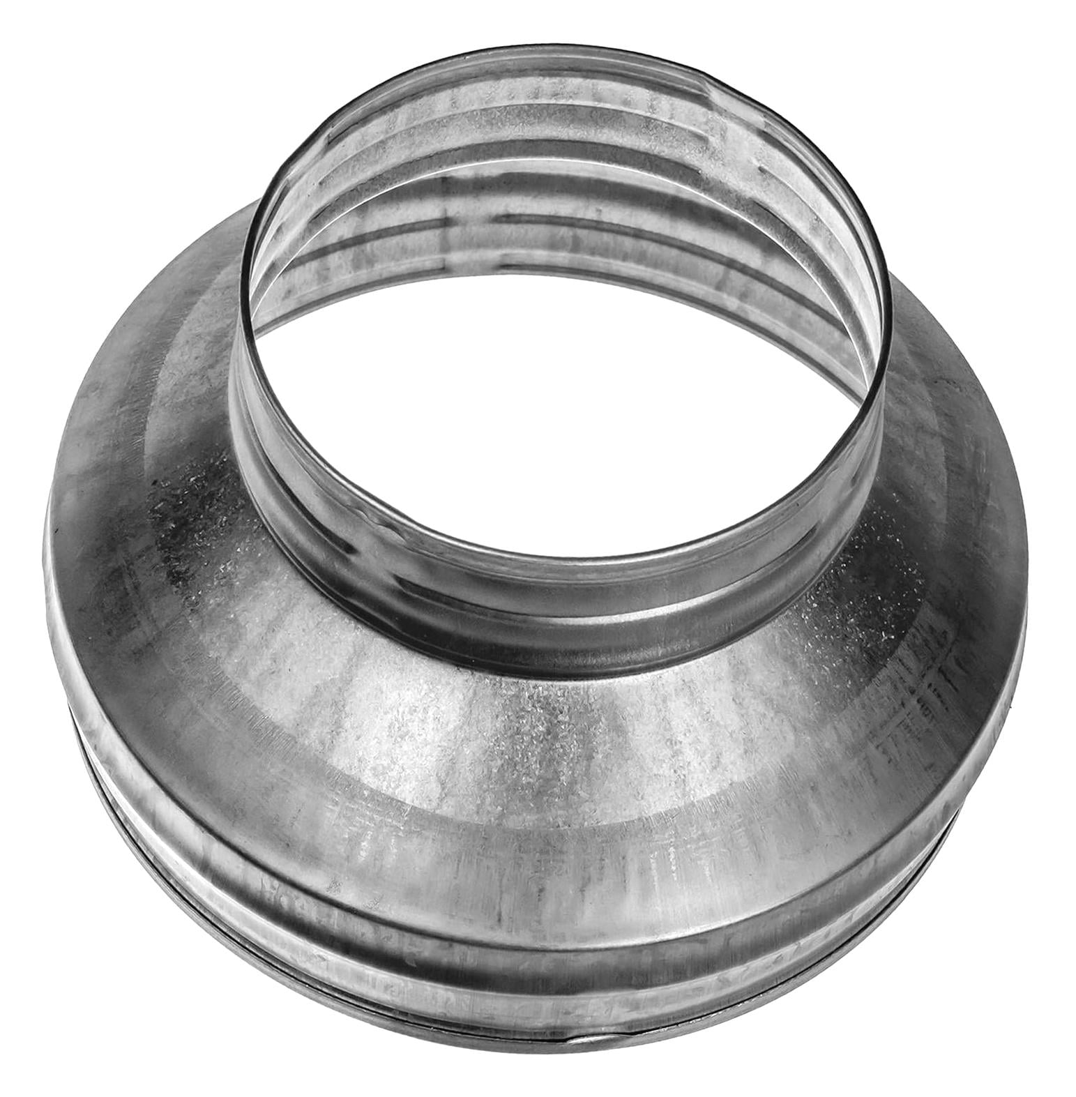 hgudesign 5" to 3" Inch Duct Reducer Round Reducer Duct Fitting Pipe ...