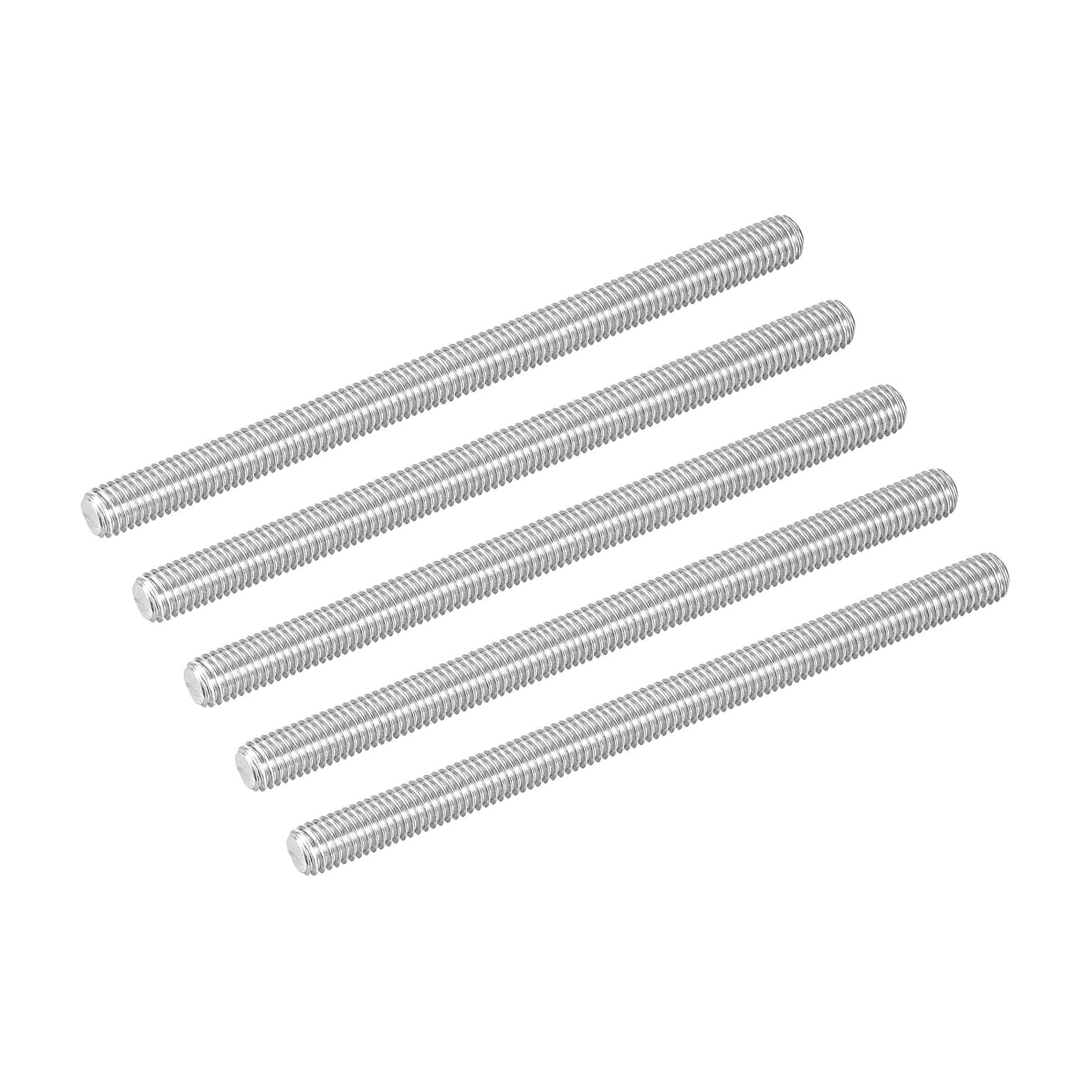hgudesign 5 Pieces M8-1.25x120mm Fully Threaded Rods, Studs, 304 ...