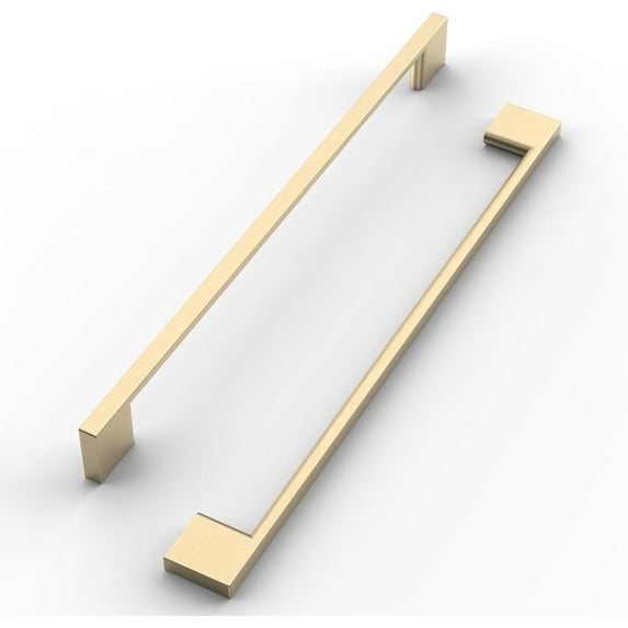 hgudesign 6 Pack 10 Inch(256mm) Hole Centers Brushed Cabinet Pulls ...