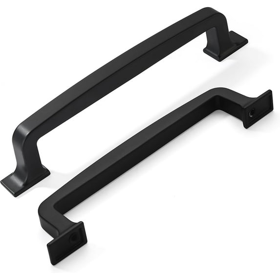 hgudesign 6 Pack 5 Inch Kitchen Cabinet Handles Matte Cabinet Pulls ...