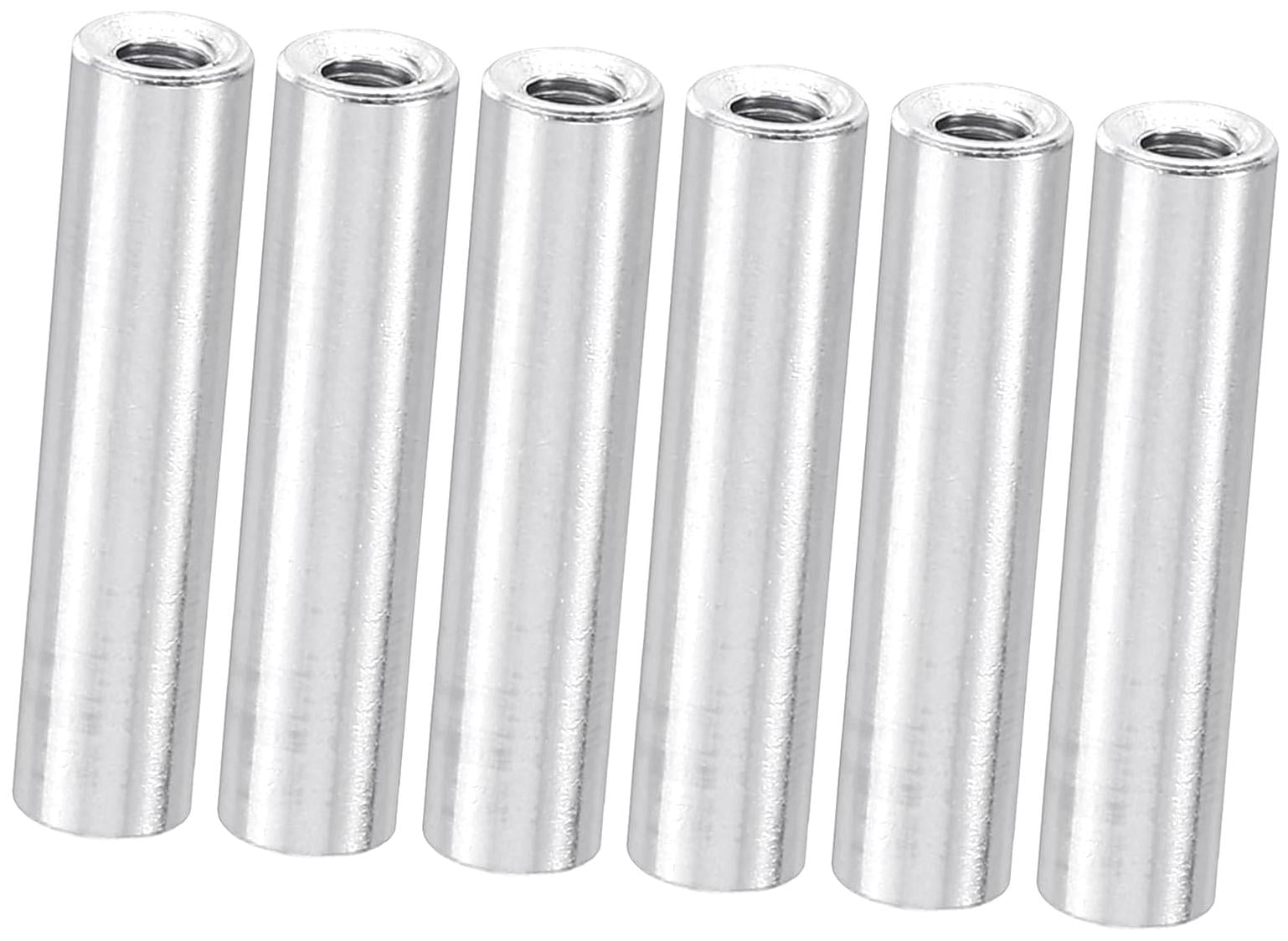 hgudesign 6-Piece M3 Metal Threaded Standoff Spacer Nuts, Circular ...